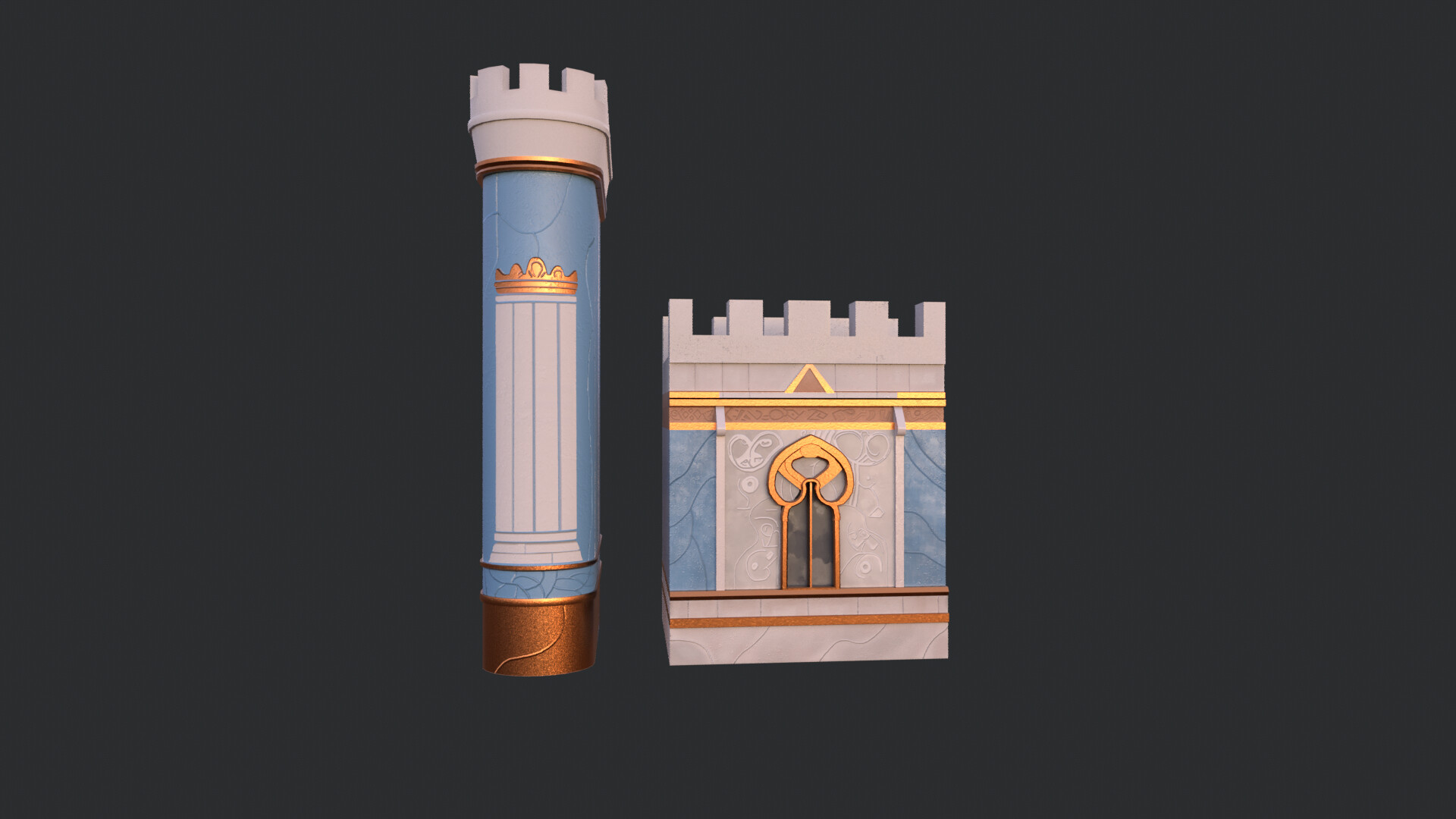 ArtStation - Tower And Wall