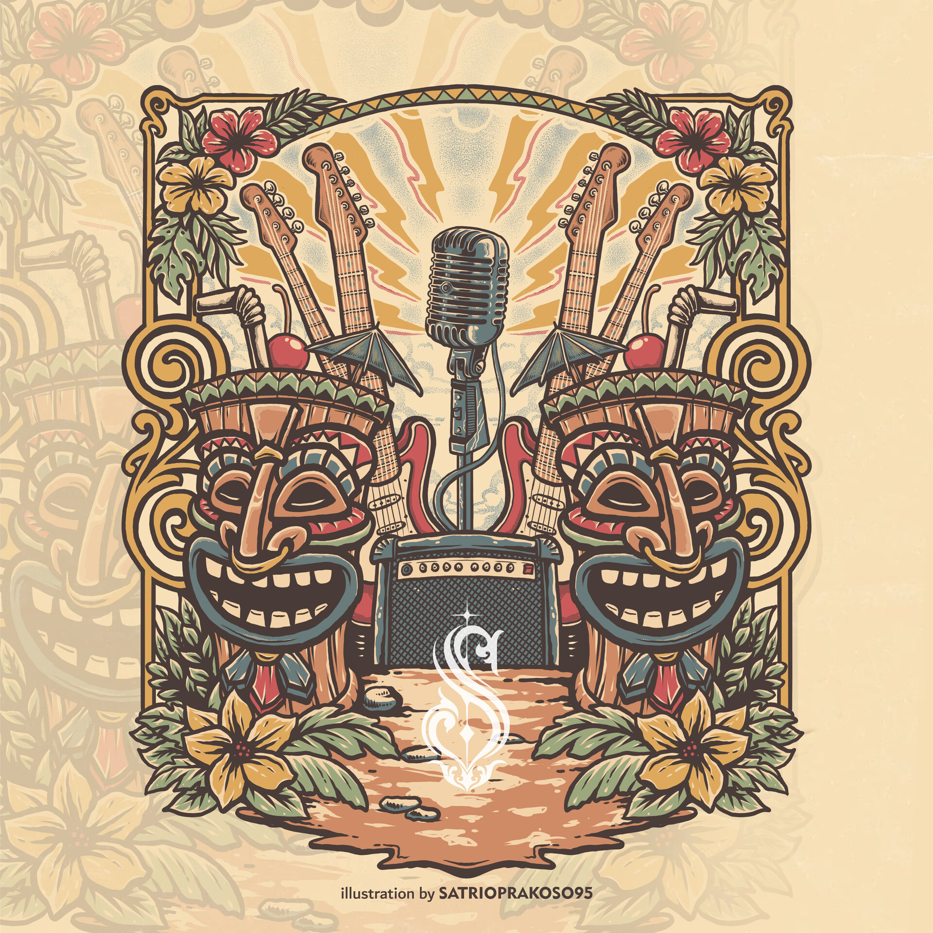 ArtStation - Vintage TIKI