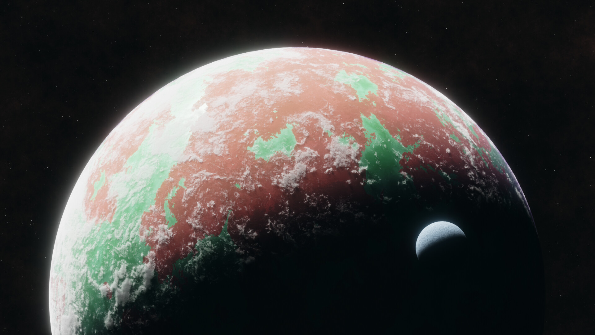 ArtStation - Planet Render