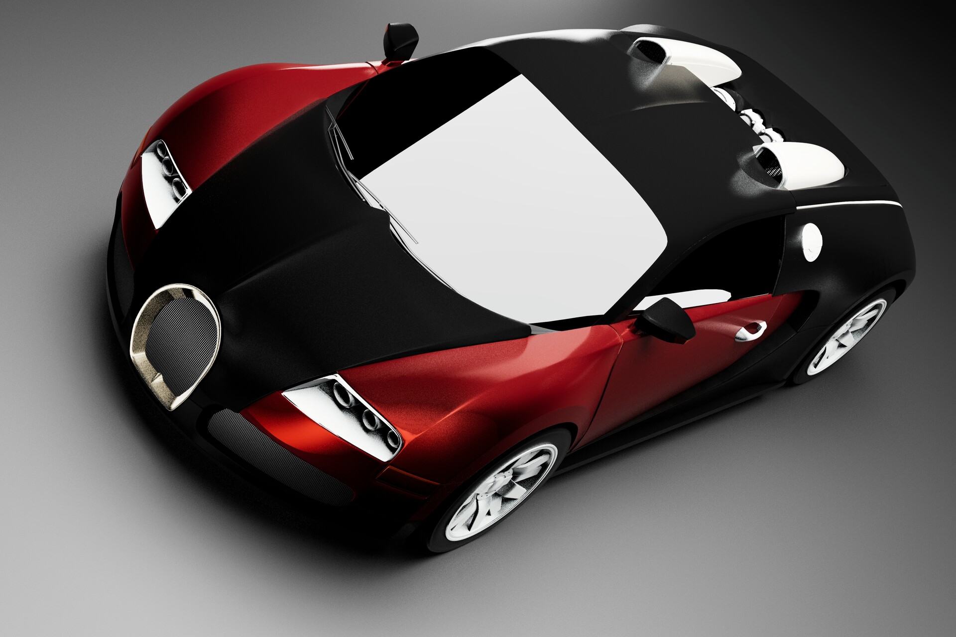 ArtStation - Bugatti 2007 3d model