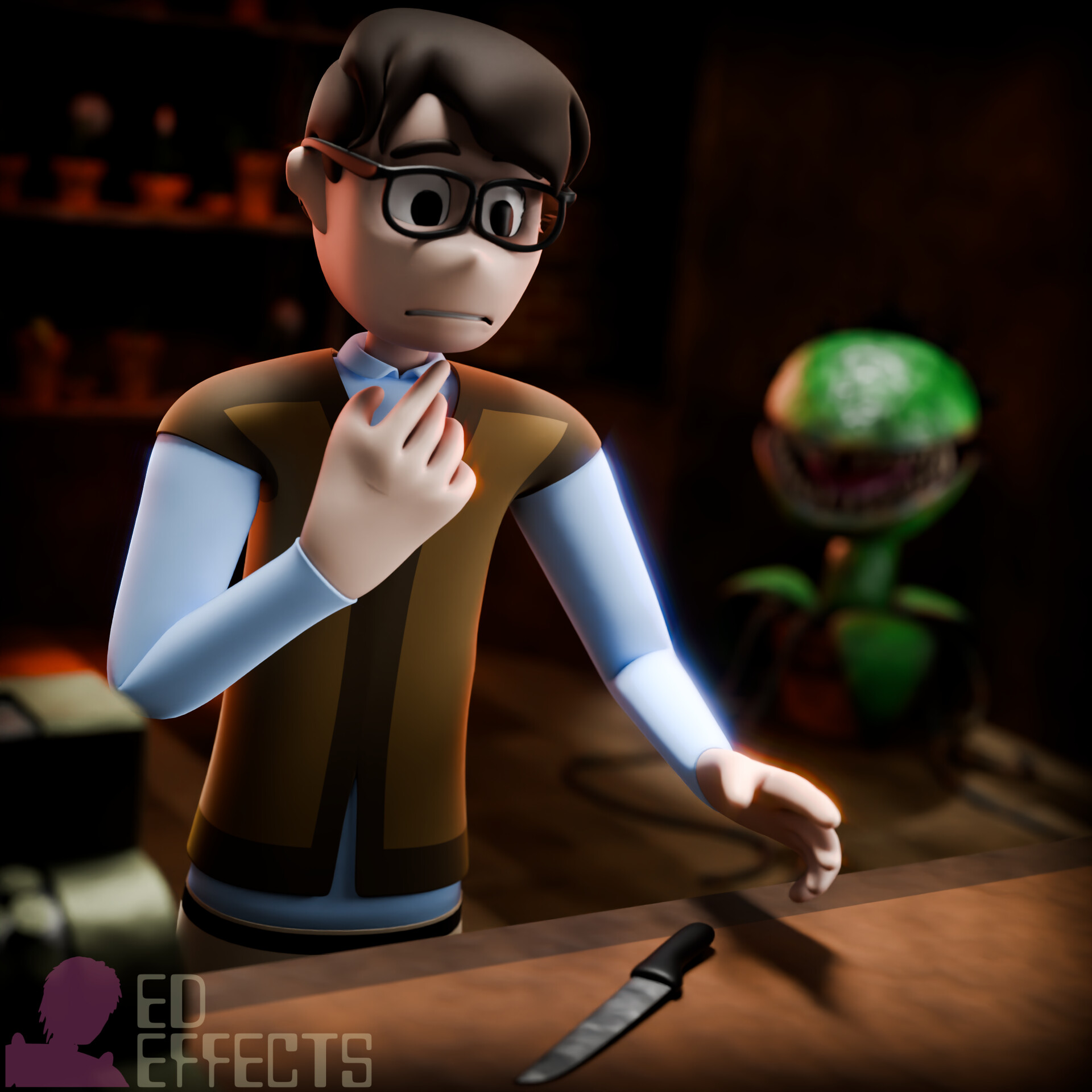 ArtStation - Feed Me [Animation Test Stills]