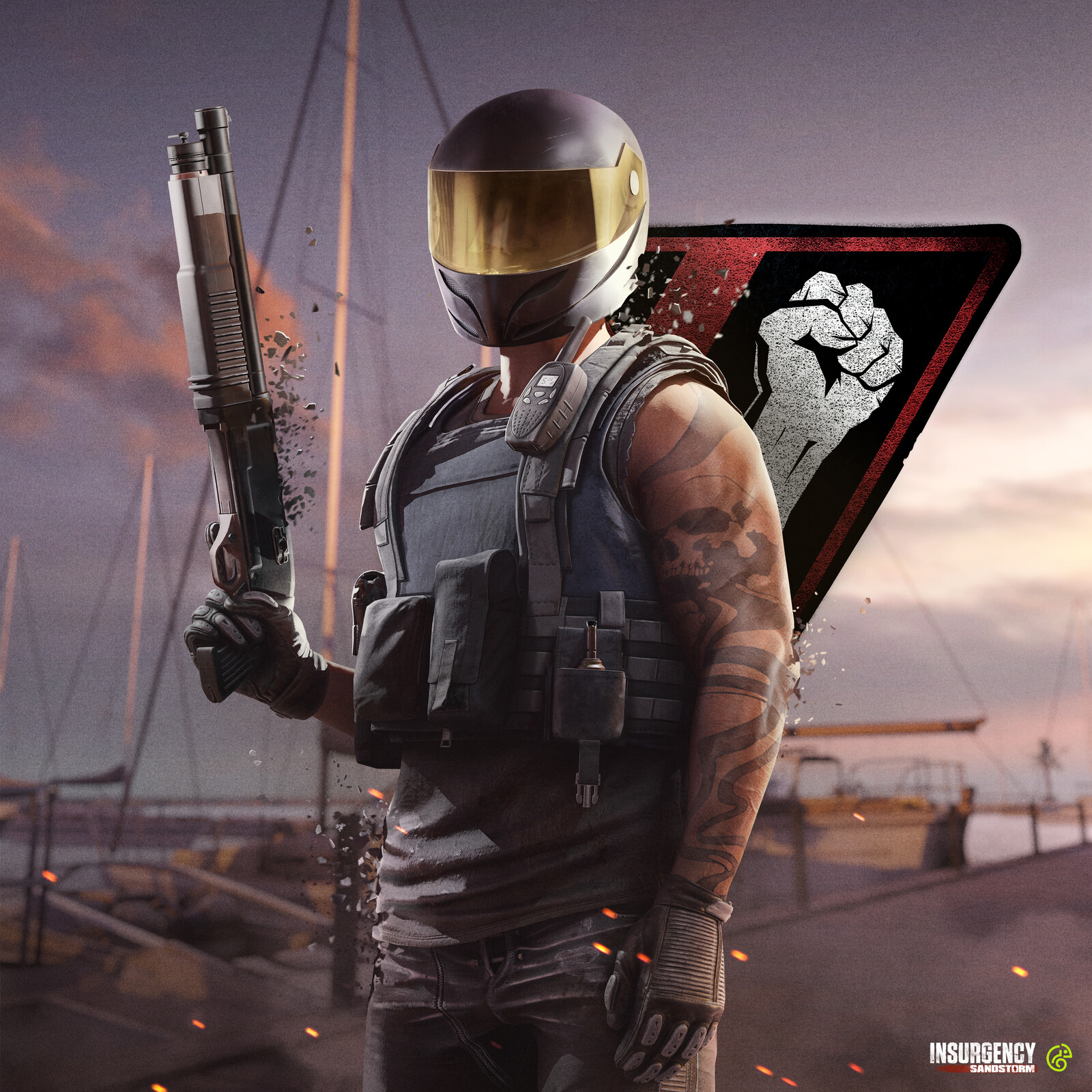 Pingle Studio - Biker - Insurgency: Sandstorm