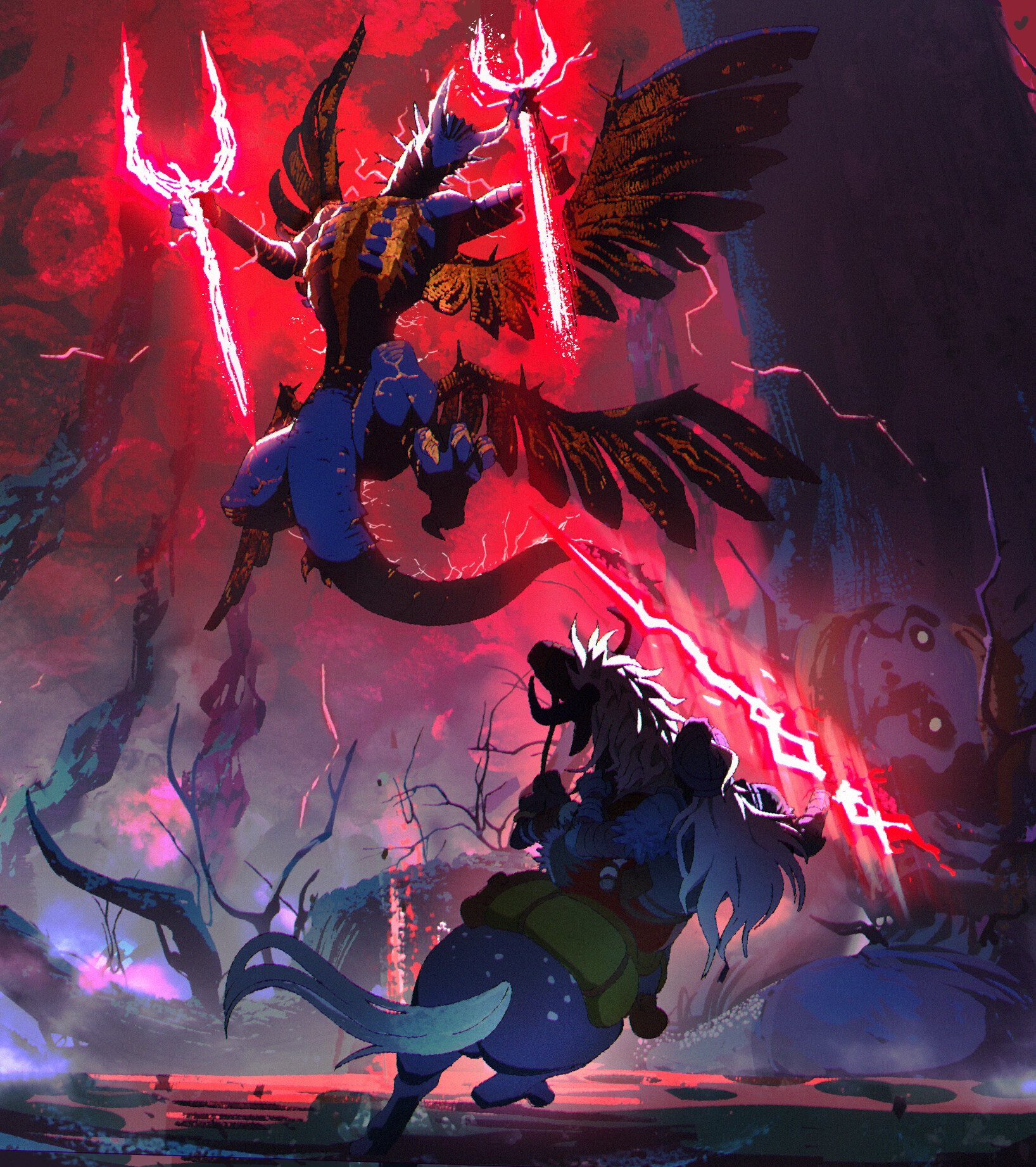 ArtStation - Lichdragon Fortissax