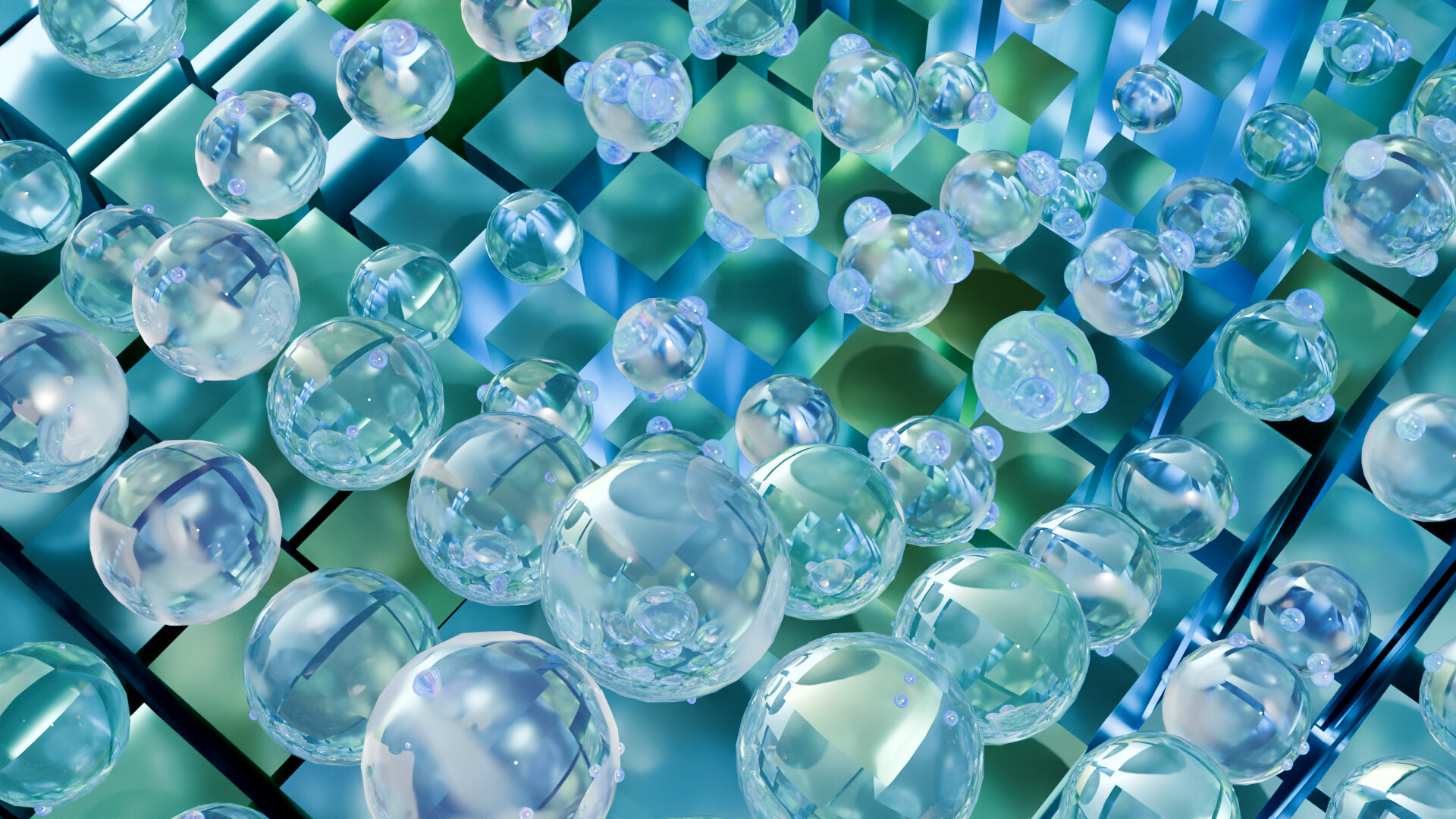 ArtStation - Abstract Geometry Satisfying 3D Animation