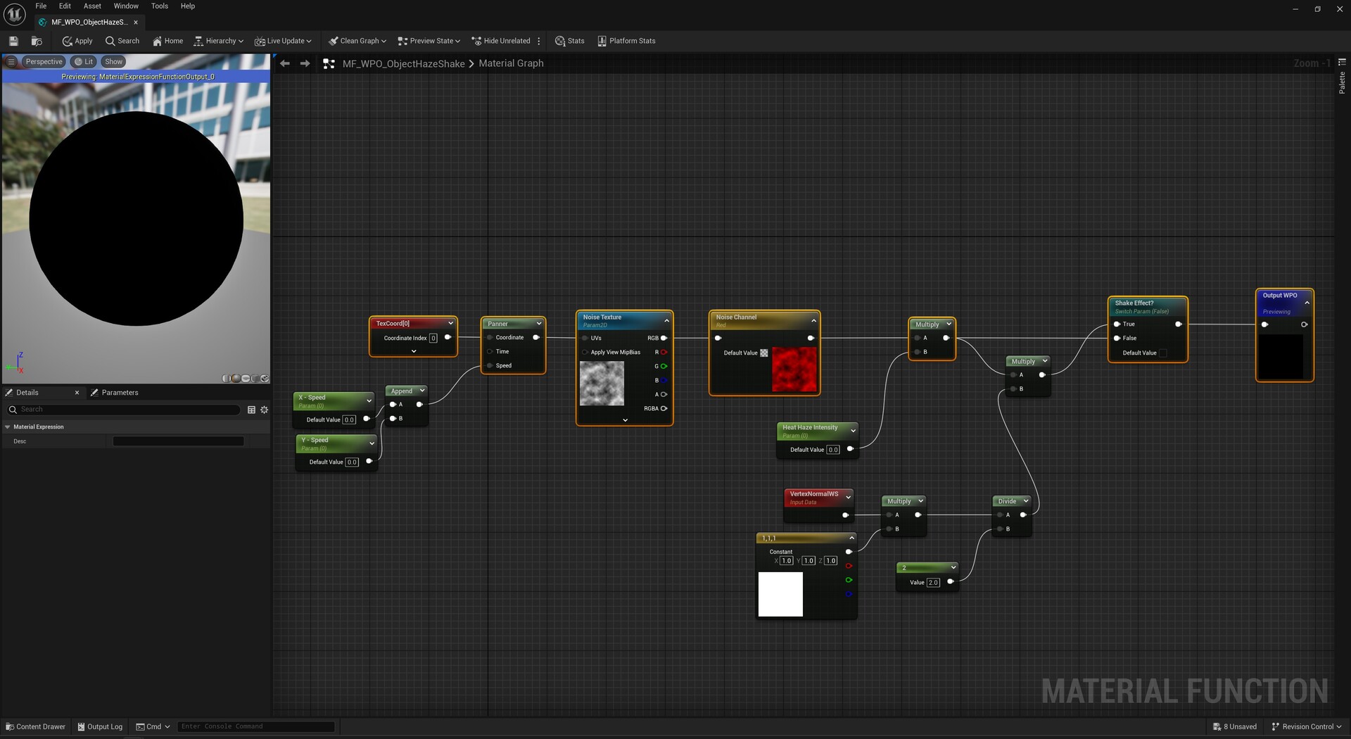 Damien Ramirez (CG) - UE5 - WPO World Position Offset