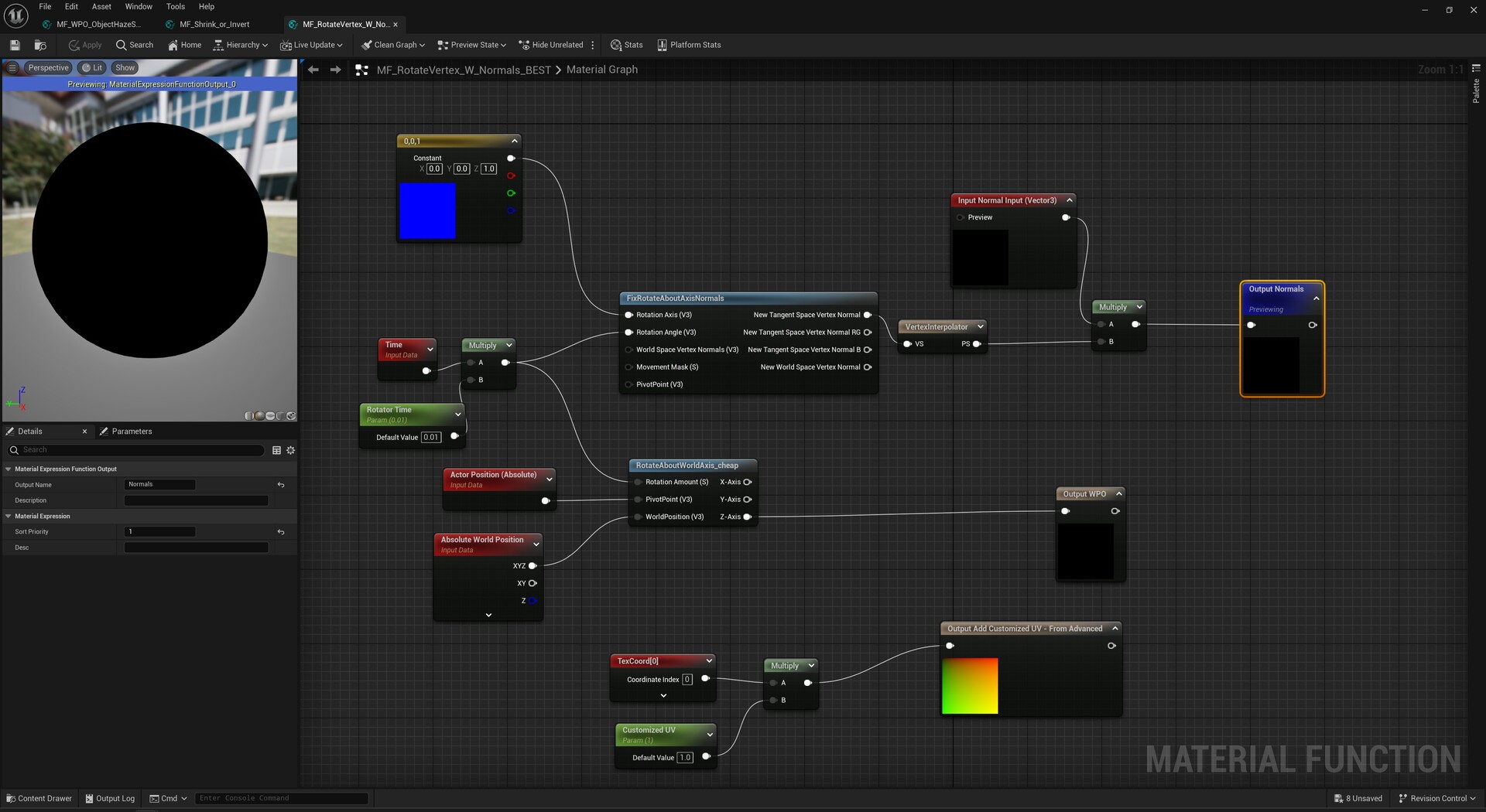 Damien Ramirez (CG) - UE5 - WPO World Position Offset