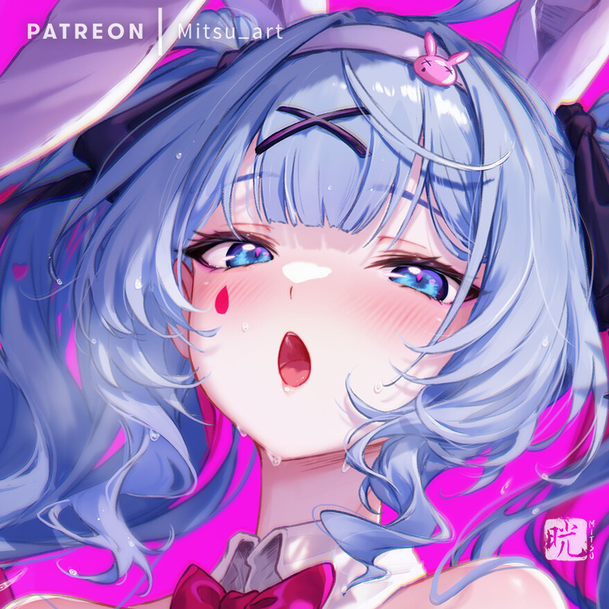 Mitsu Art - Hatsune Miku Rabbit Hole