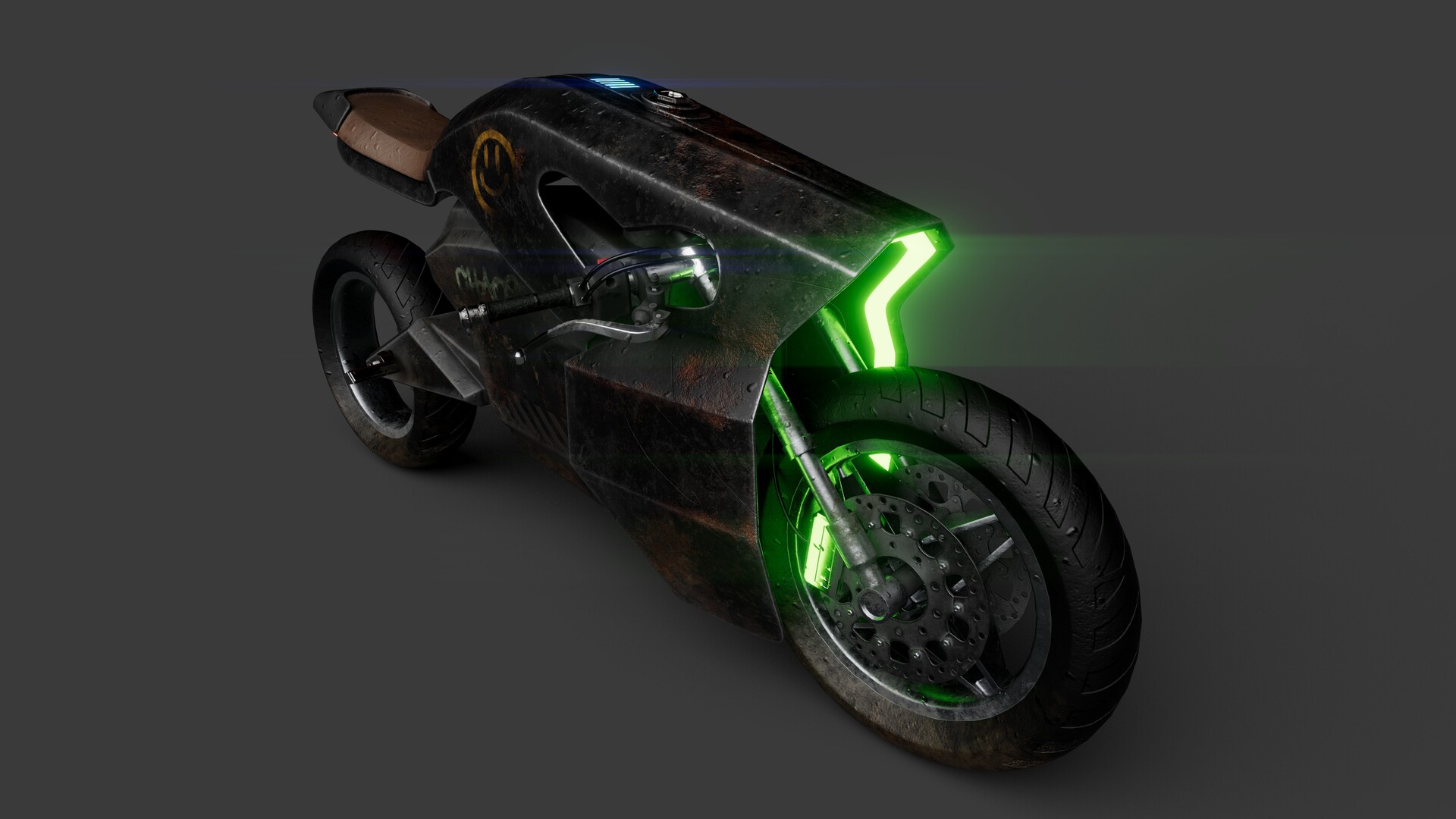 ArtStation - Electric Motorcycle Concept