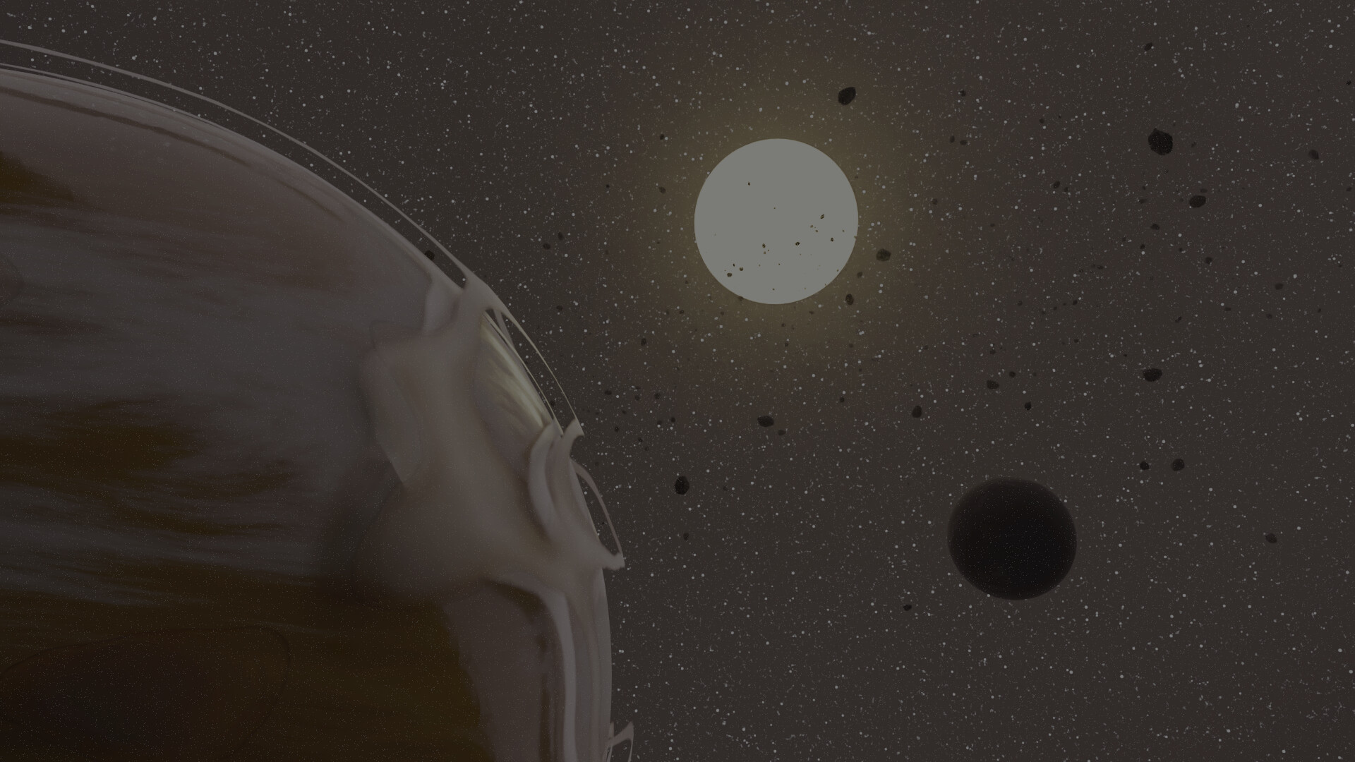 ArtStation - Planets in Space