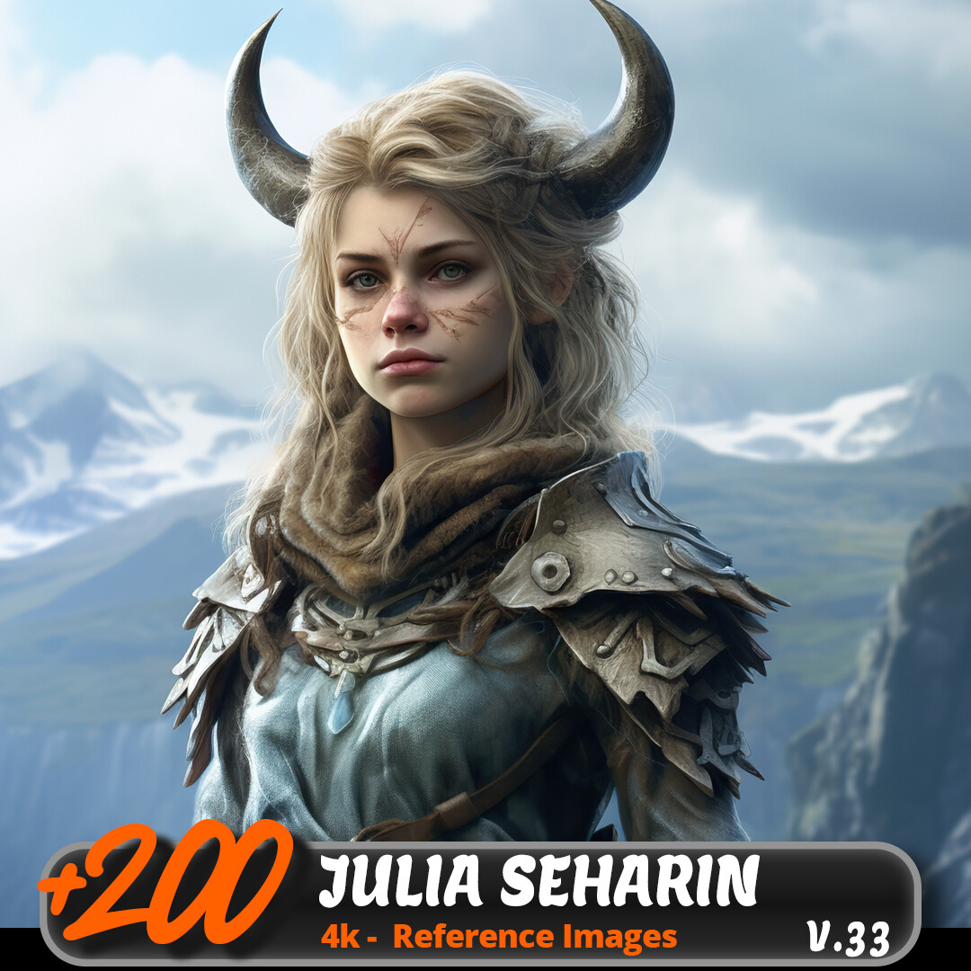 ArtStation - JULIA SEHARIN VOL. 33/ 4K/ Reference Image
