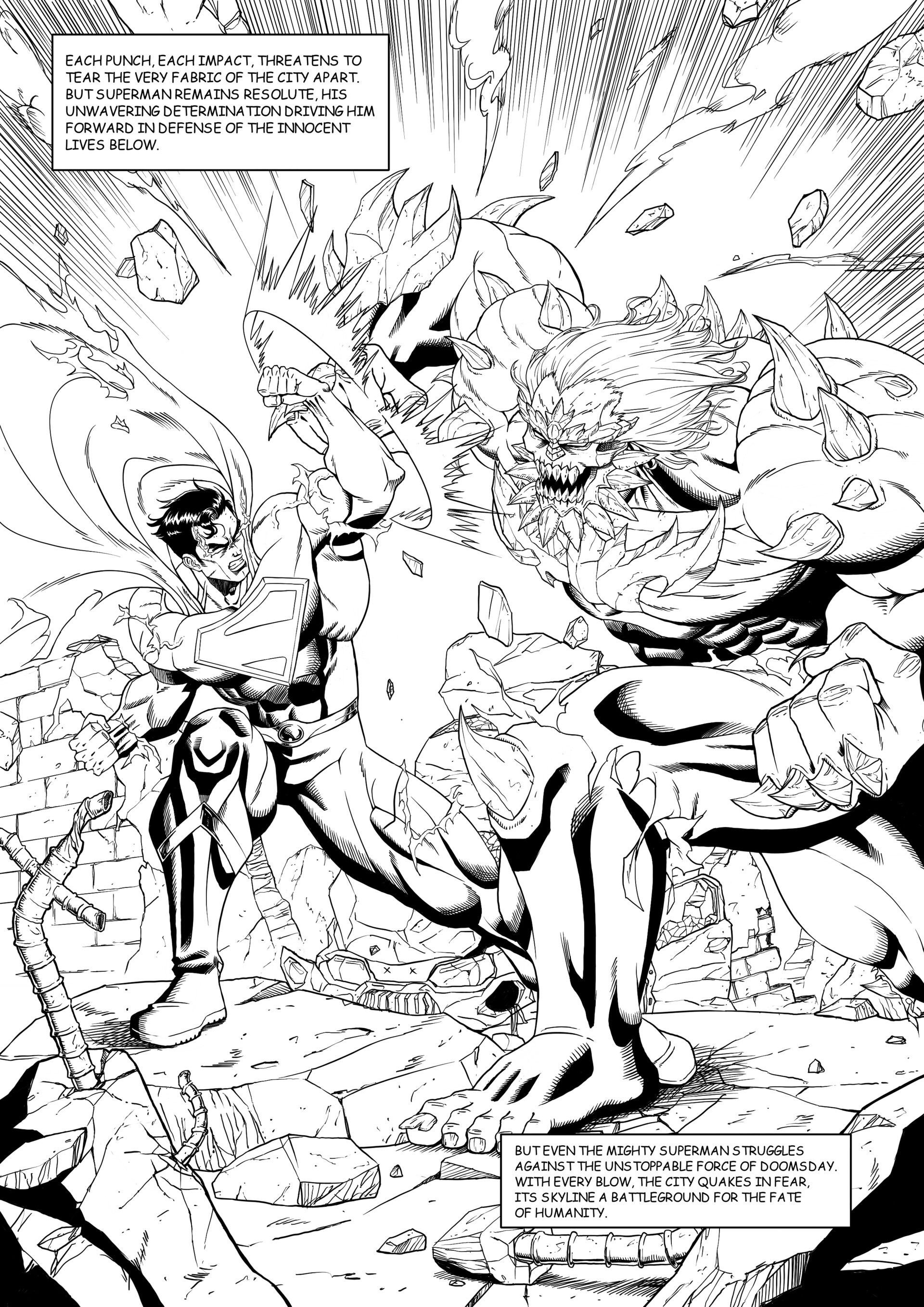 doomsday coloring pages