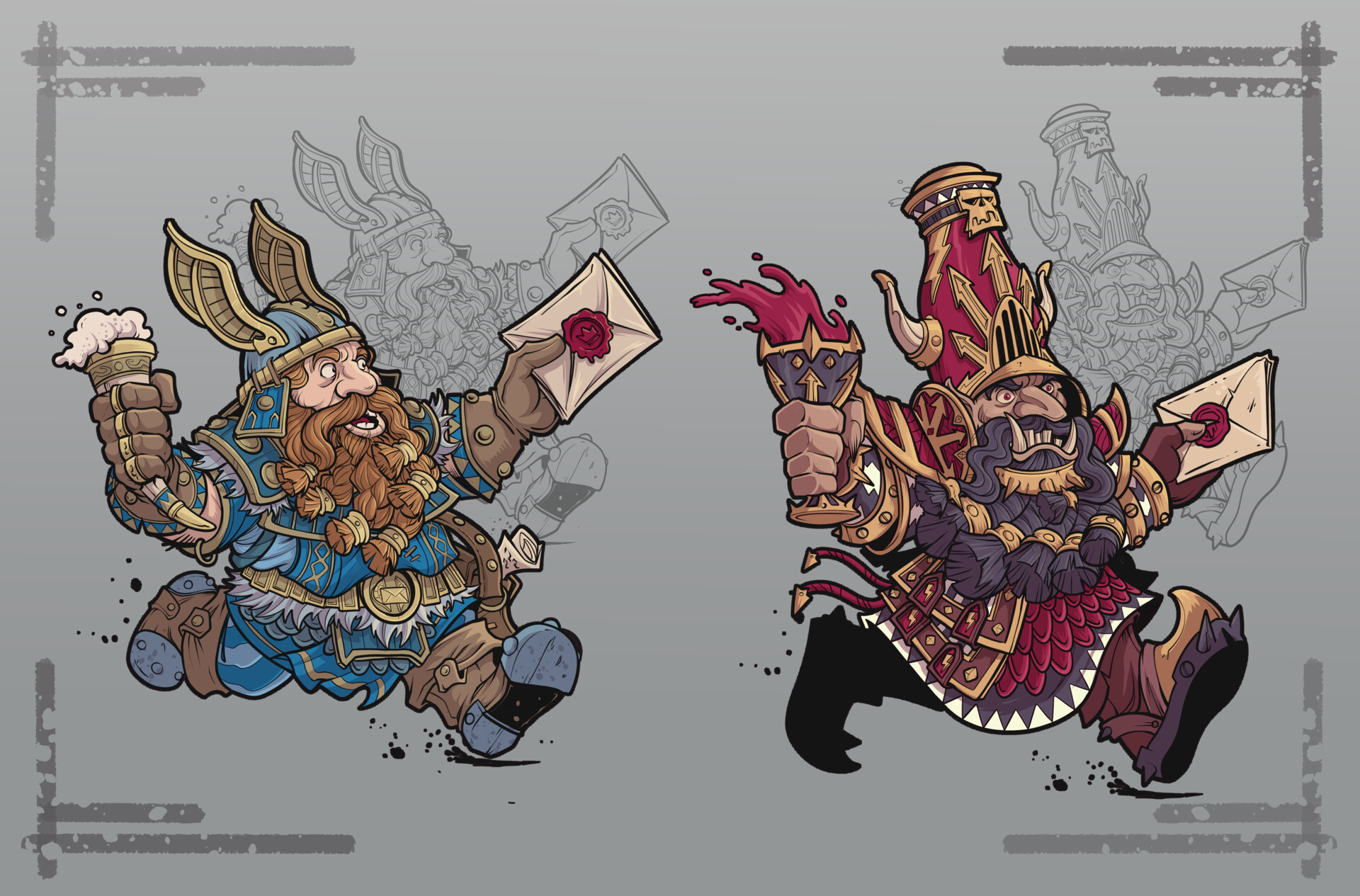 ArtStation - Old World Warhammer Dwarves
