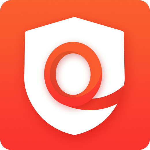 ArtStation - logo design for opera vpn