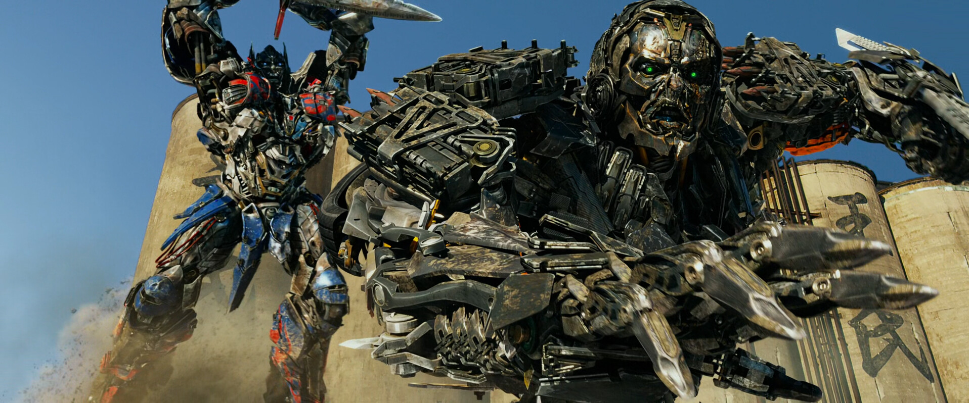 Adam Walker - Transformers Age of Extinction - Dropship and Lockdown Damage