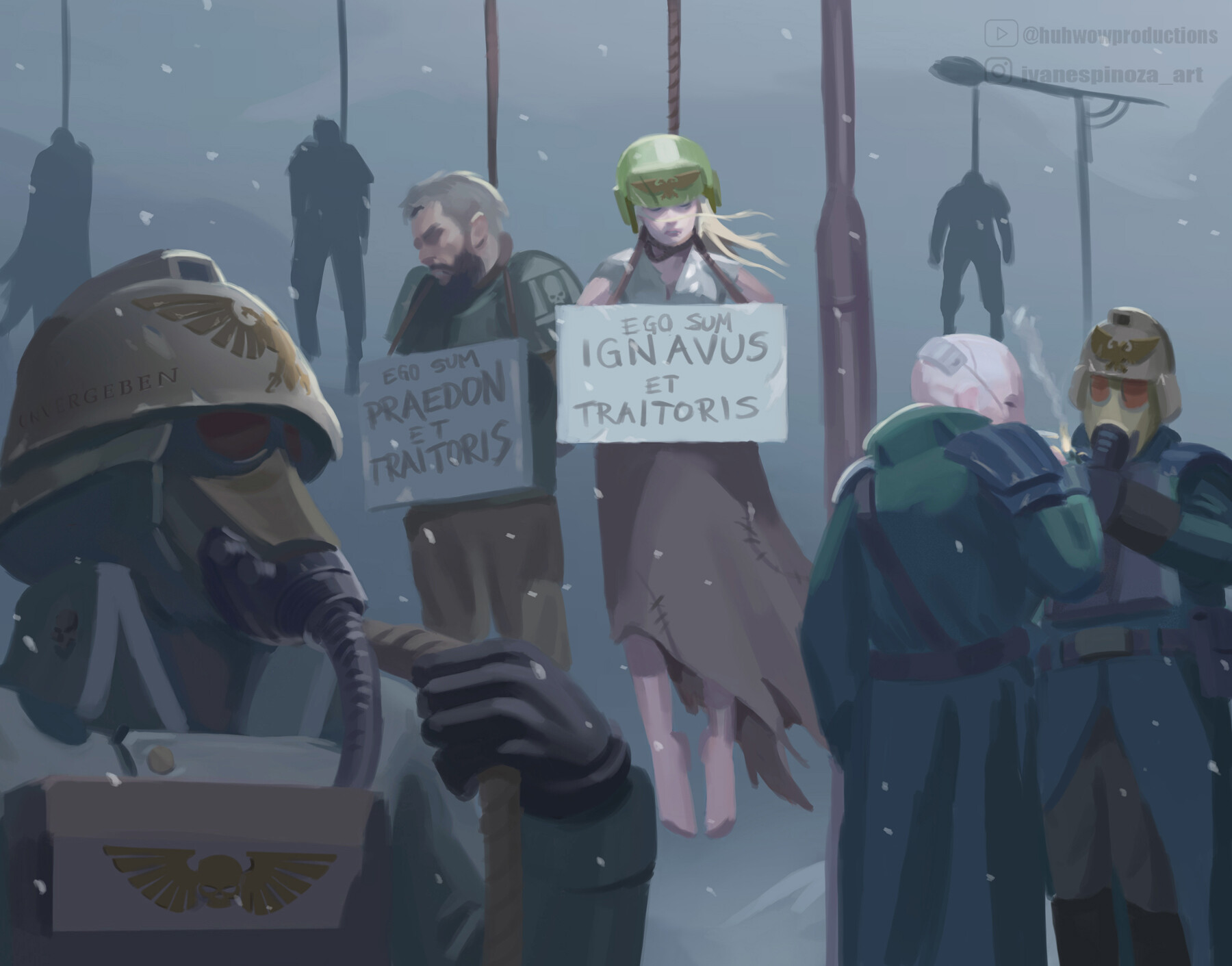 ArtStation - Smoke-break (Warhammer 40k fanart)