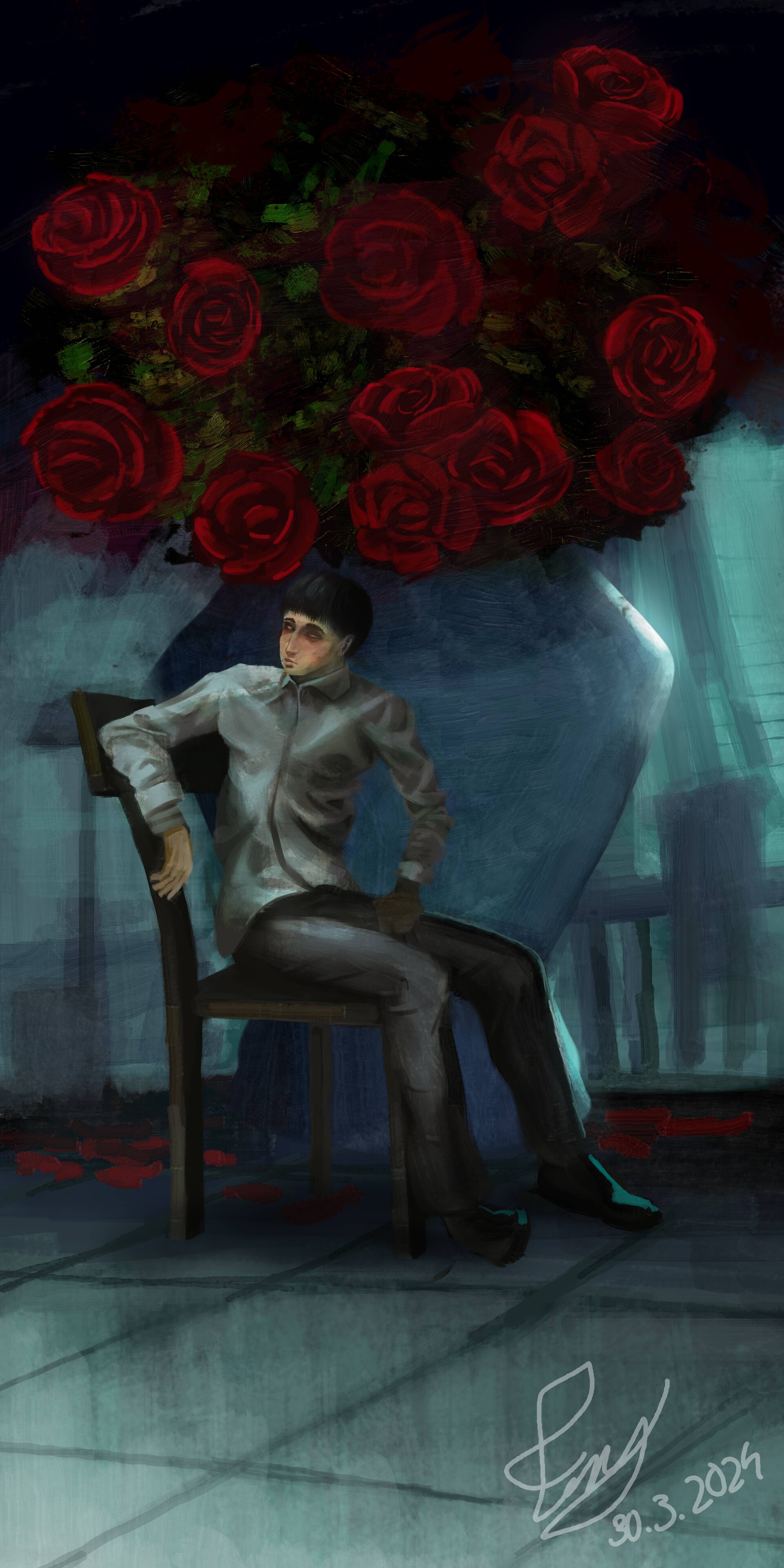 ArtStation - FADING SOUL - personal painting