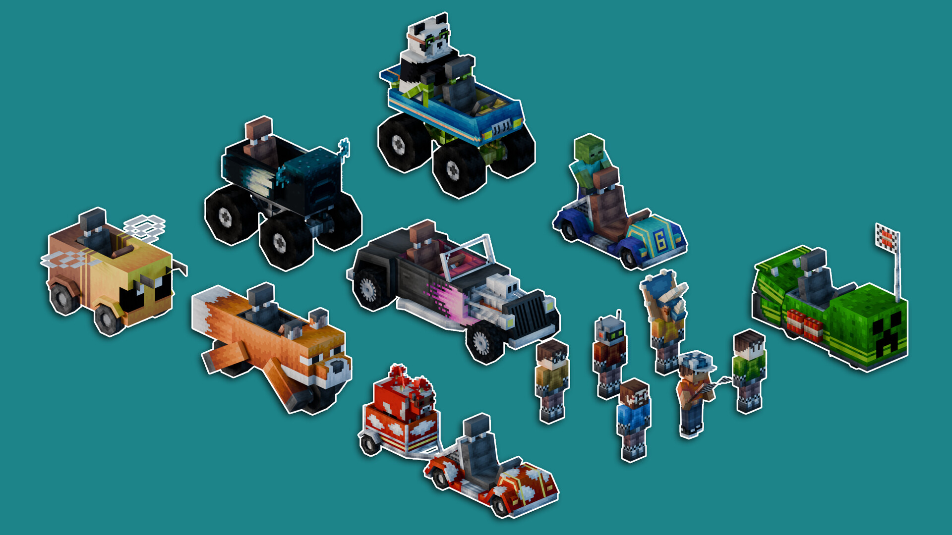 Liam LaFianza - Mob Karts [Minecraft Marketplace GoKarts]