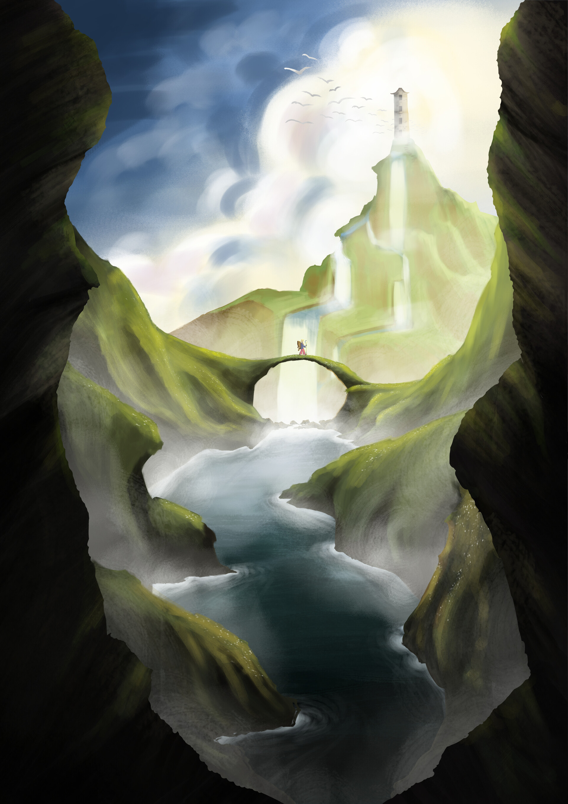 ArtStation - River Concept