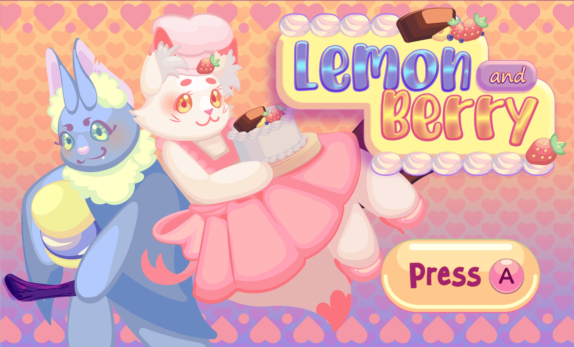 ArtStation - "Lemon and Berry" - cozy simulation game UI