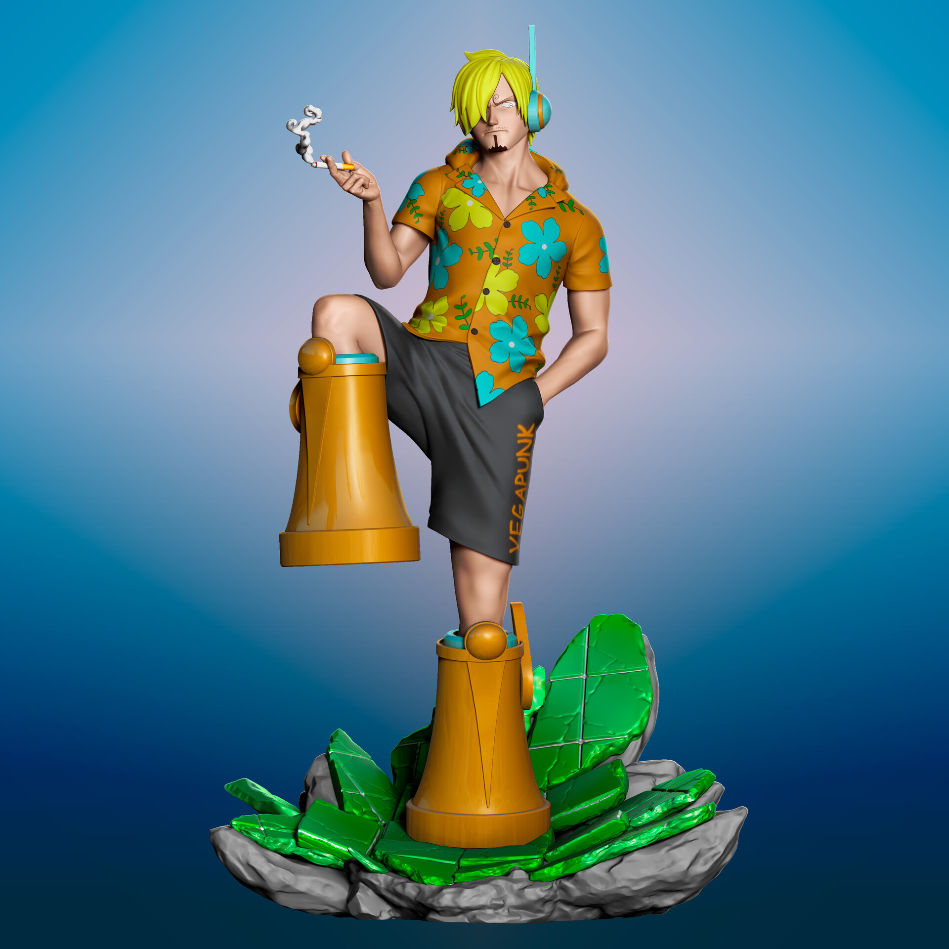 ArtStation - Sanji - Egghead arc