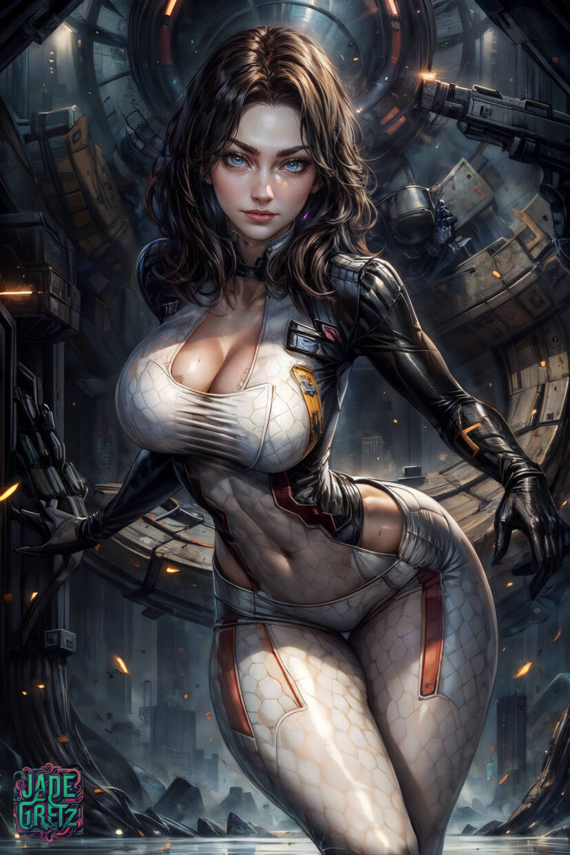 ArtStation - Miranda: Shadows of Ambition by Jade Gretz