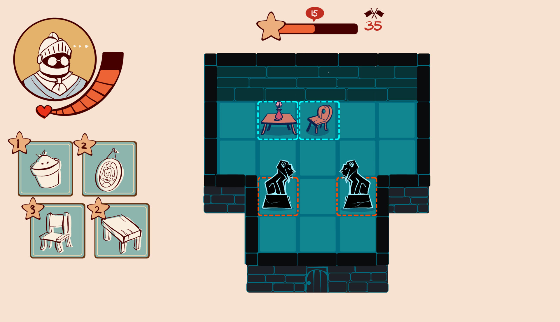 Trina Ylanan - Roguelite UI Concept Artworks