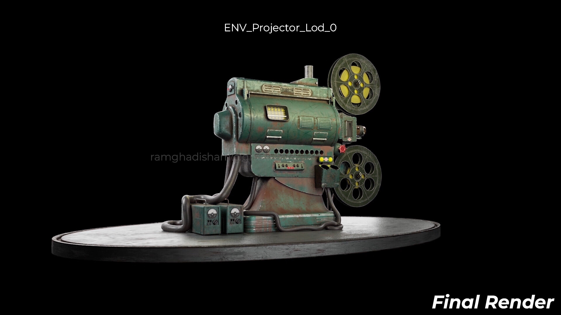 ArtStation - Projector | Gaming_Projector | CallOfDuty_Projector