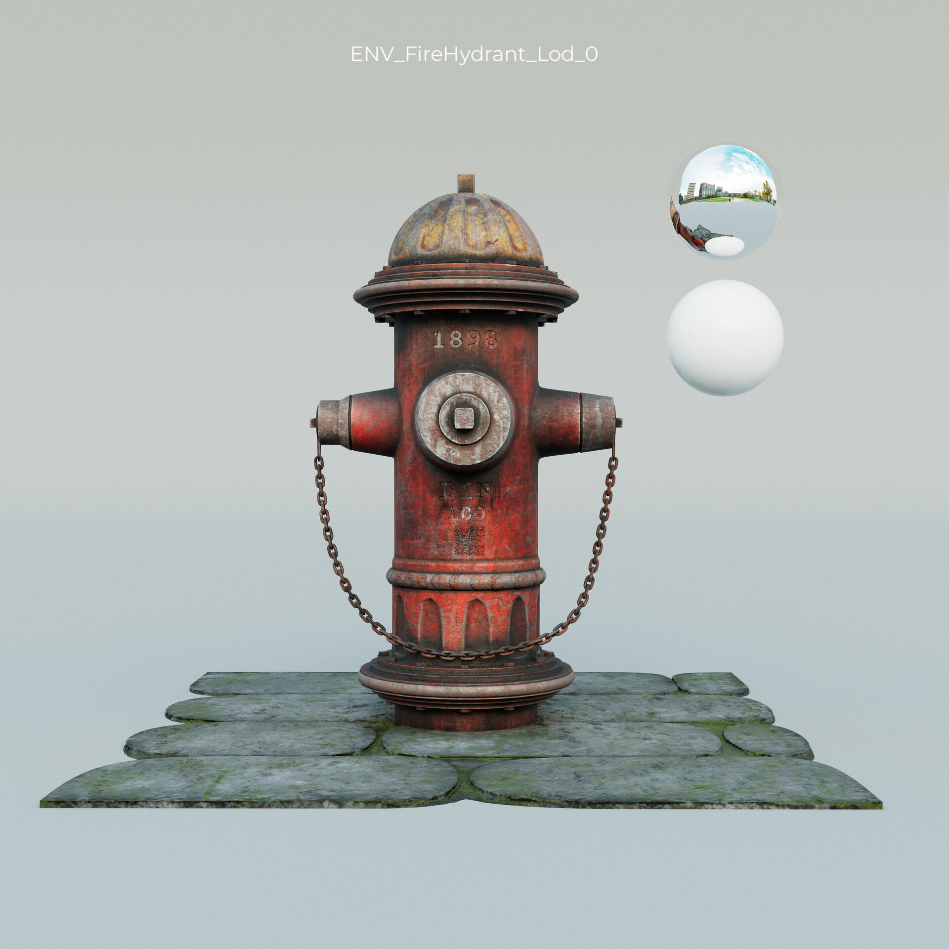 ArtStation - Fire_Hydrant | Game_Asset | 3D_Model
