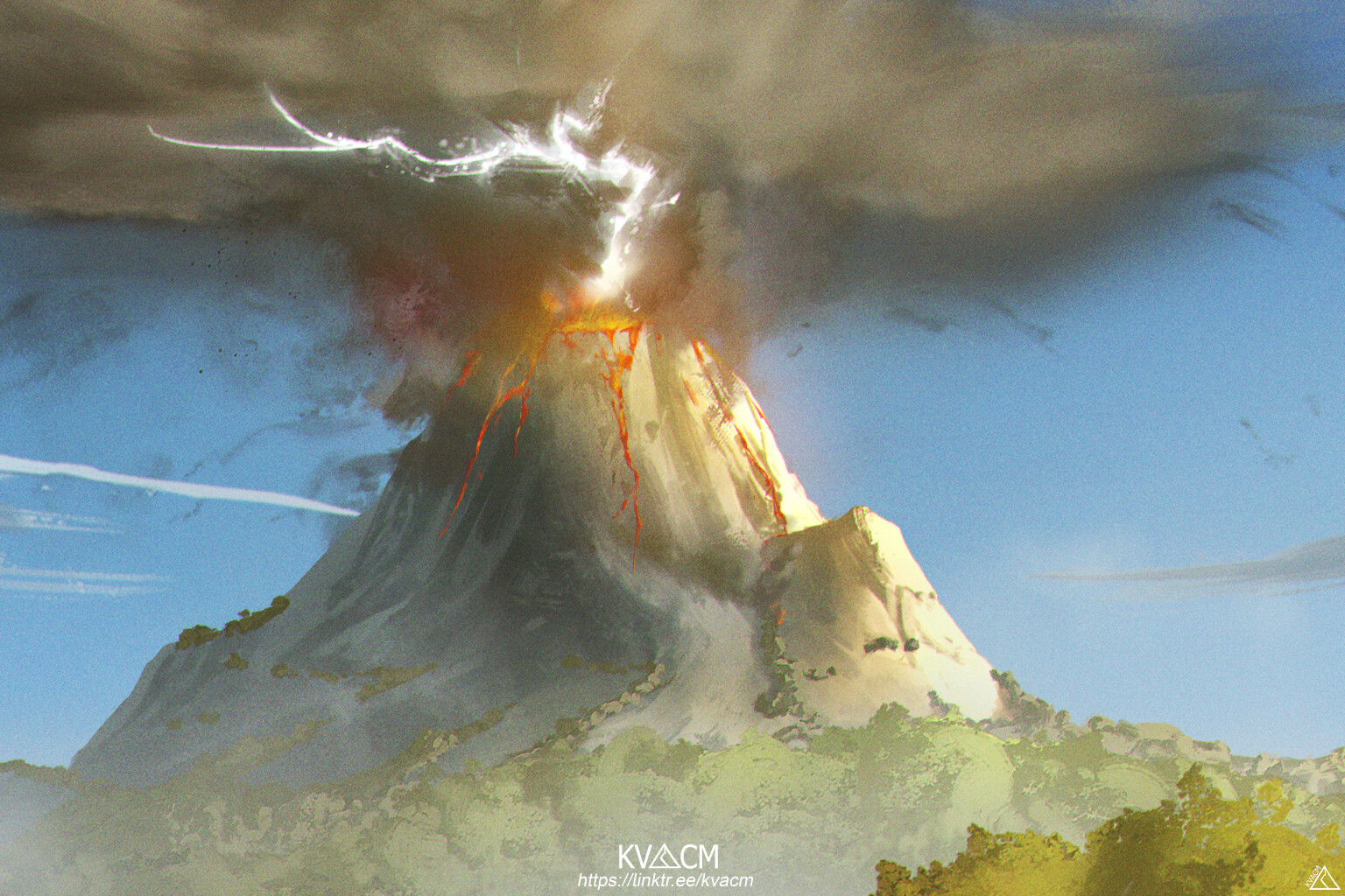 Michal Kváč - Volcano Island