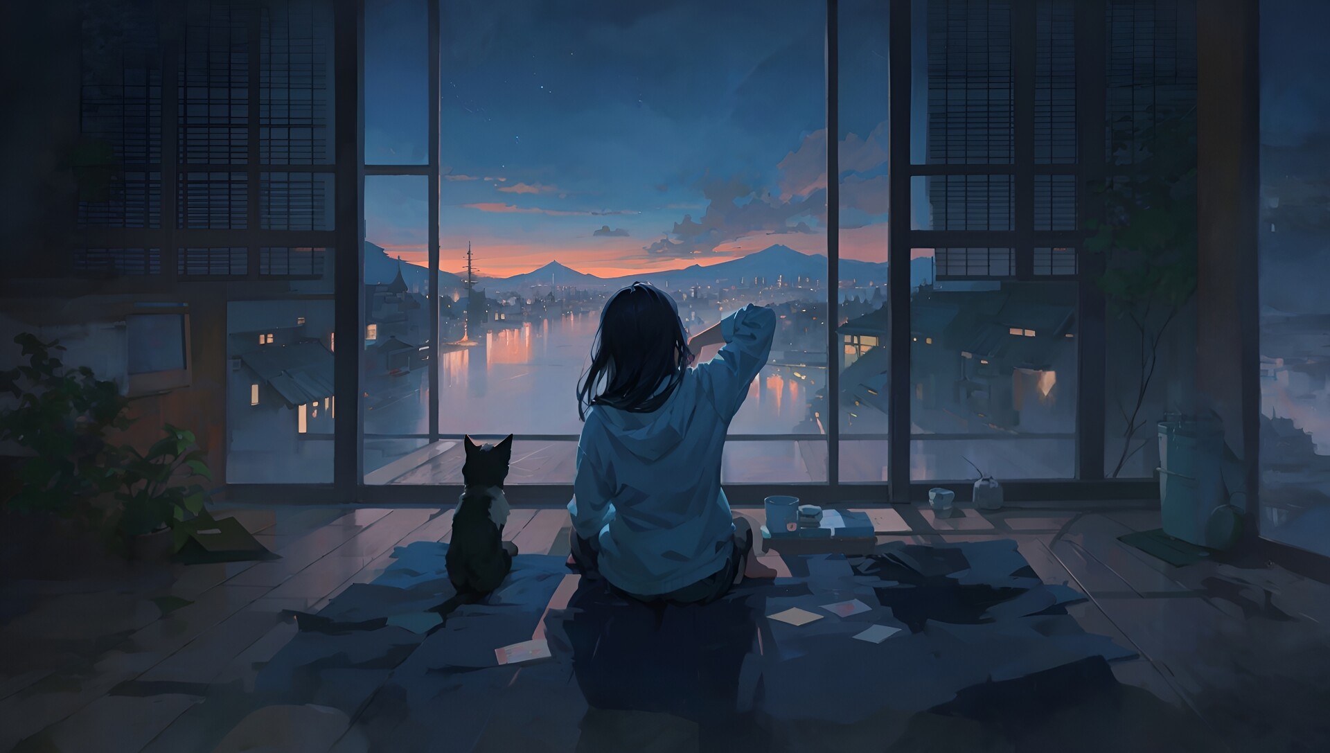 ArtStation - When the Sun Goes Down