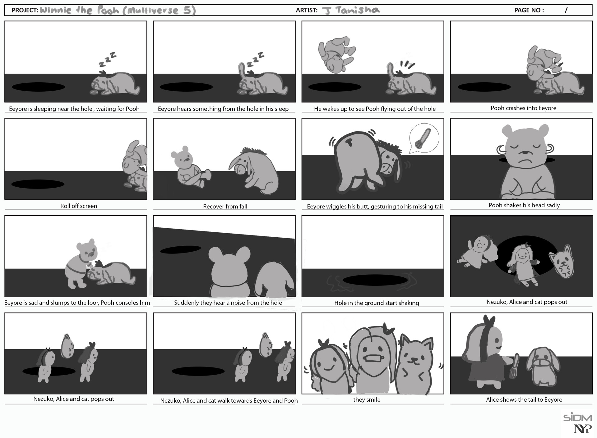 J Tanisha - Stopmotion Winnie the Pooh