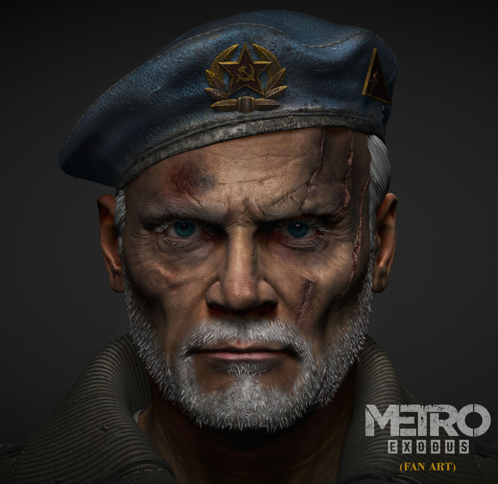 Abhinav Pandey - Colonel Miller Fanart (Metro Exodus)