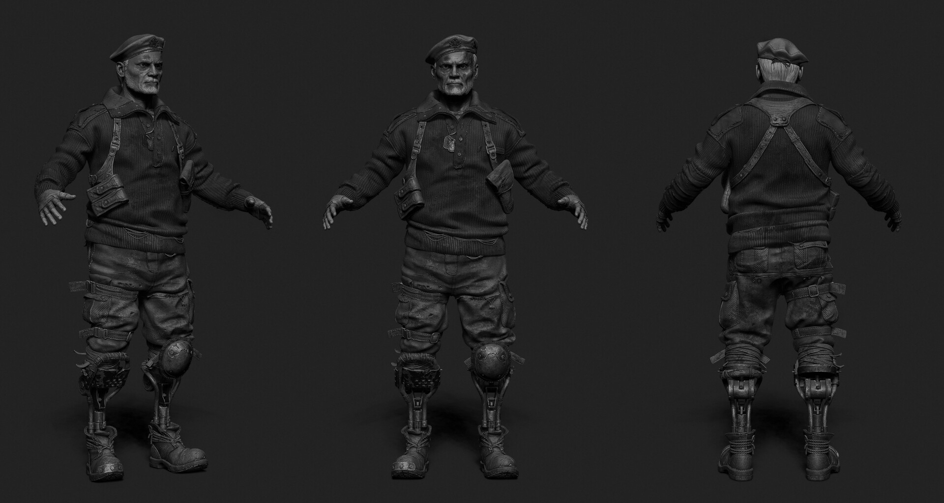 Abbhinav Panddey - Colonel Miller Fanart (Metro Exodus)