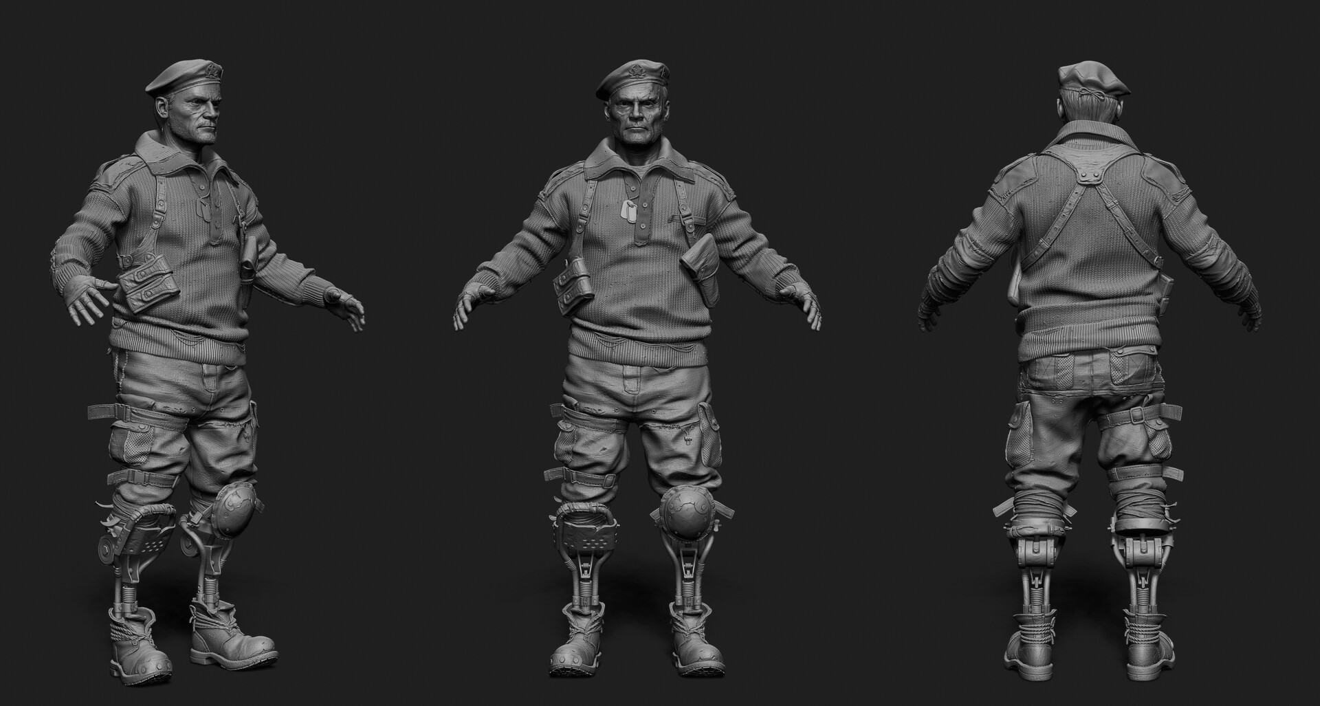 Abbhinav Panddey - Colonel Miller Fanart (Metro Exodus)