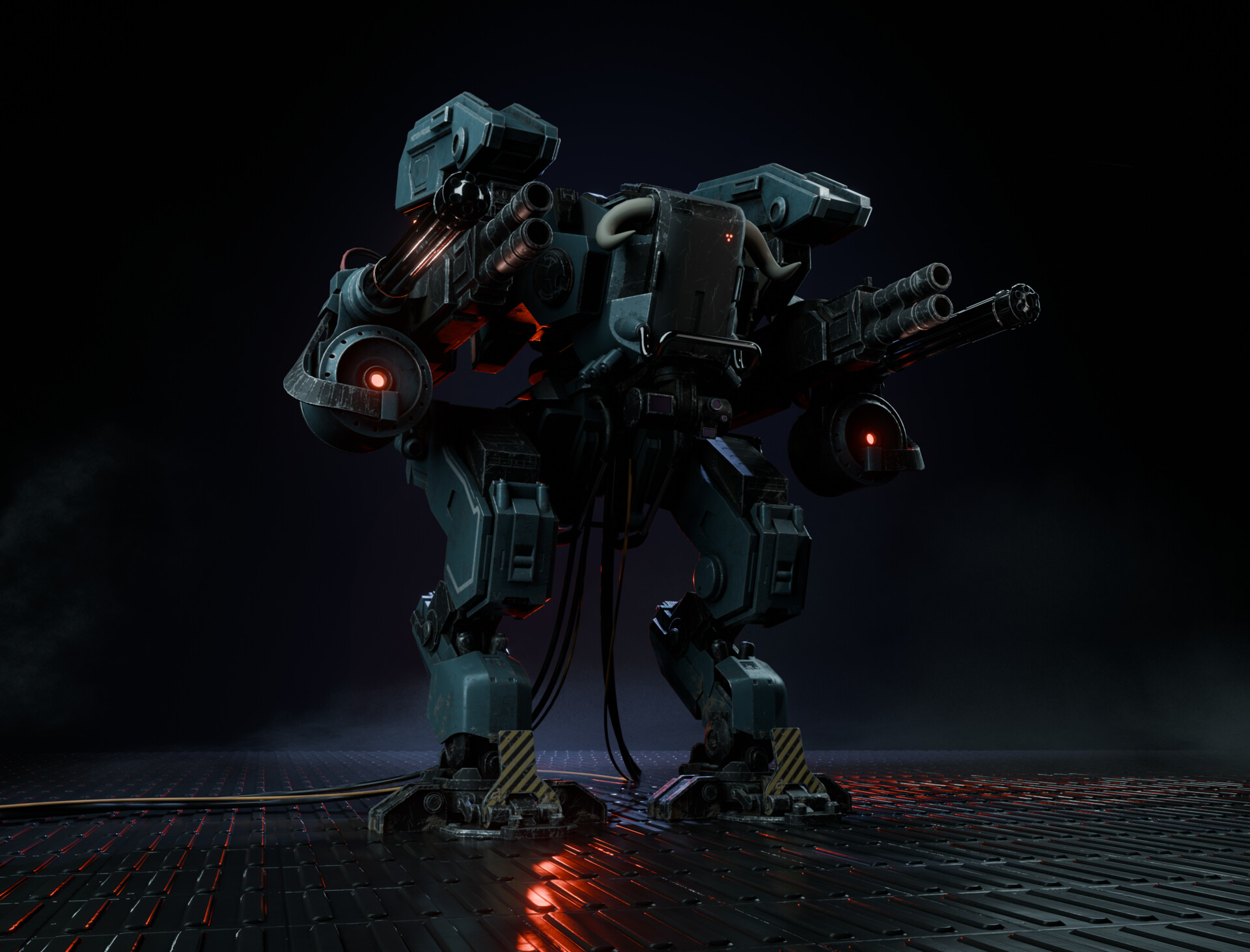 ArtStation - MECH WARRIOR