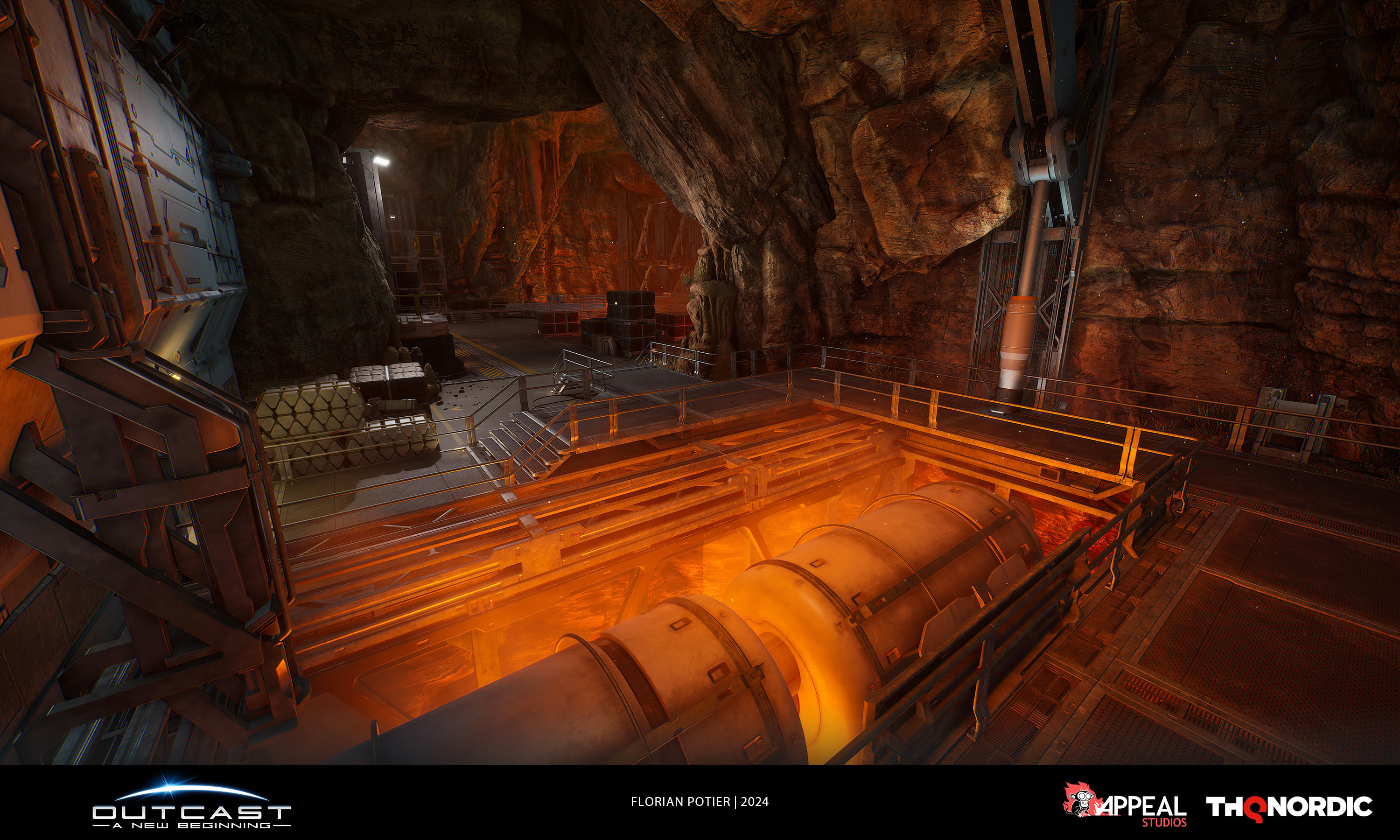 Florian Potier - Outcast 2 - WFA Underground Base