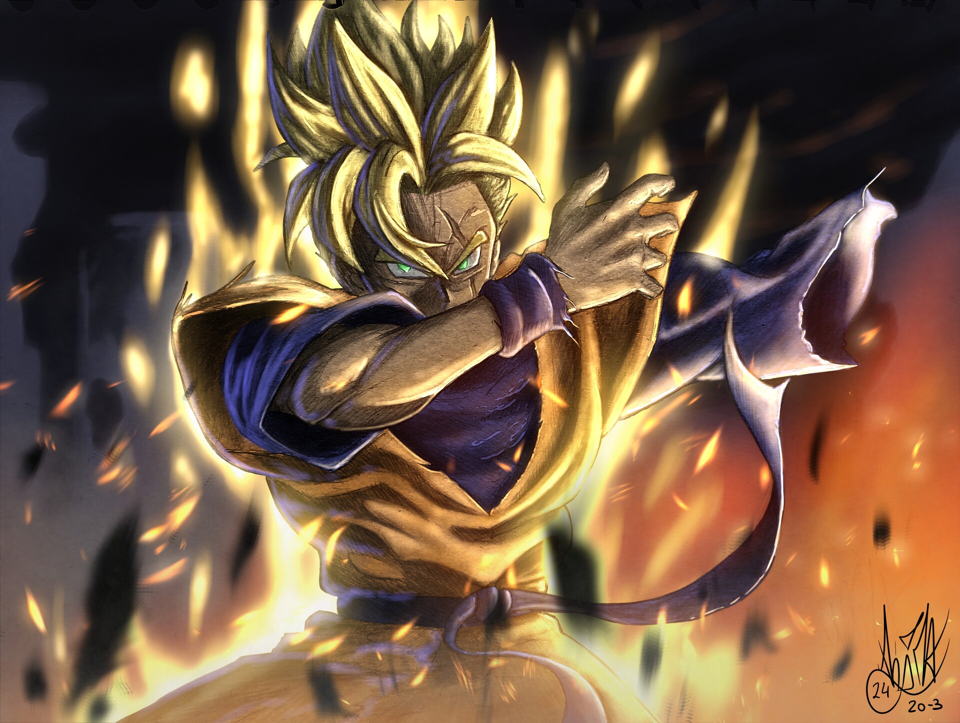 ArtStation - Gohan - GlowArt