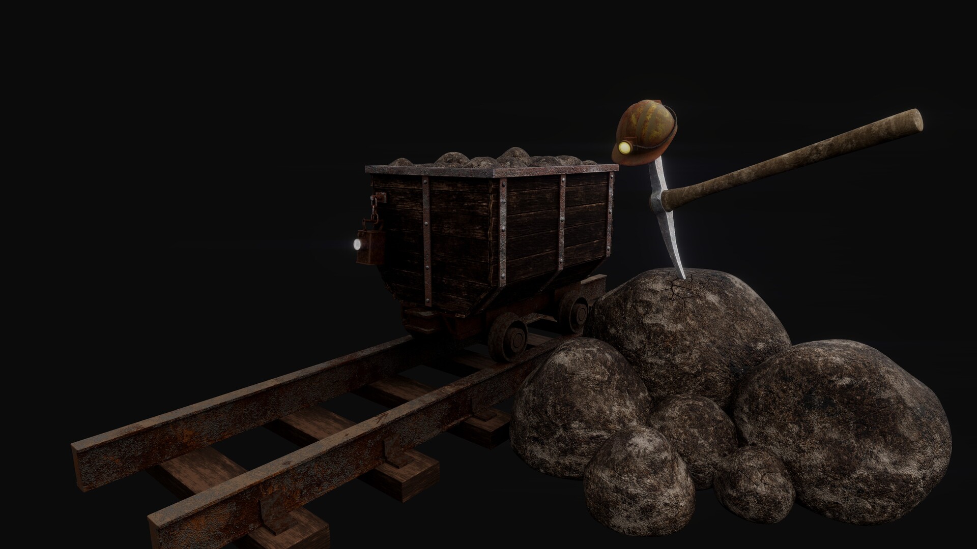 ArtStation - Minecart