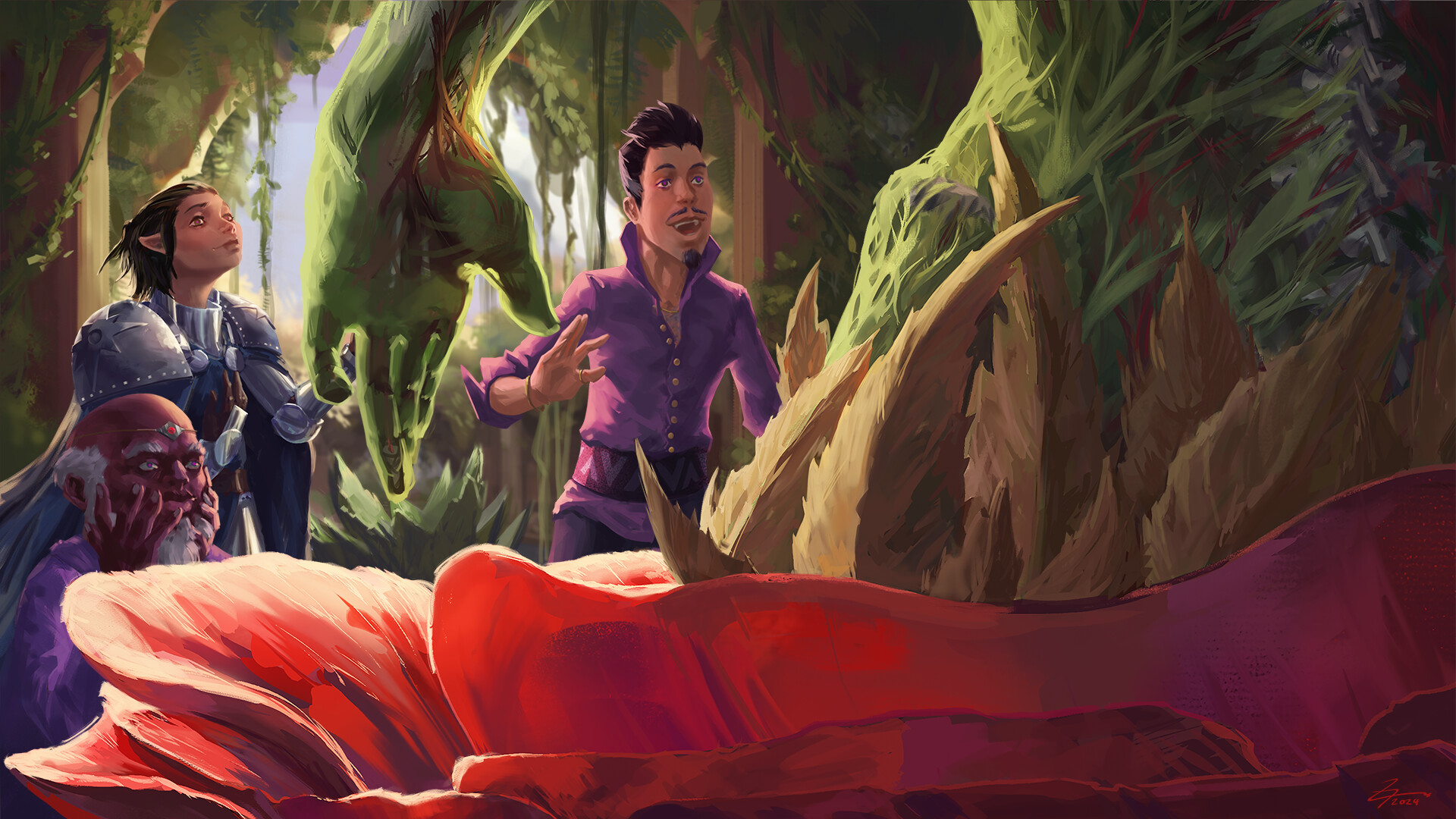 ArtStation - Corrupted Dryad