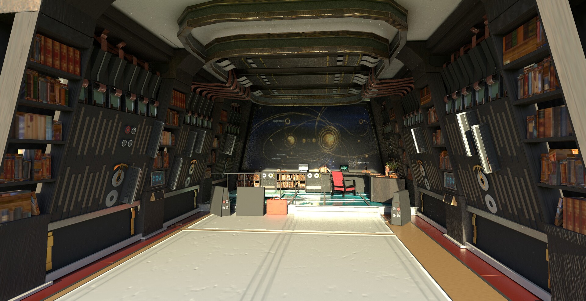 ArtStation - Dan Heng Room - Honkai Star Rail