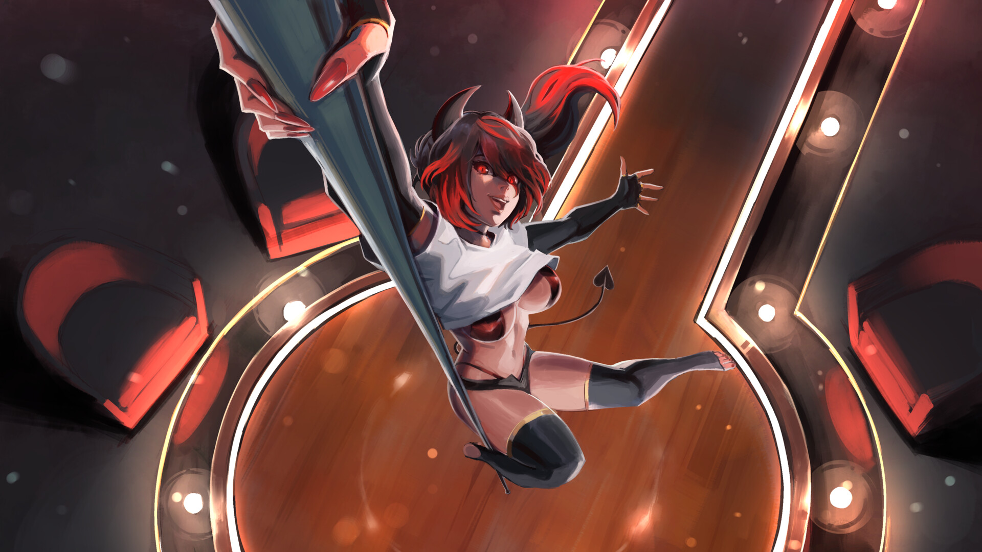 ArtStation - Pole Dance Commission - March 2024