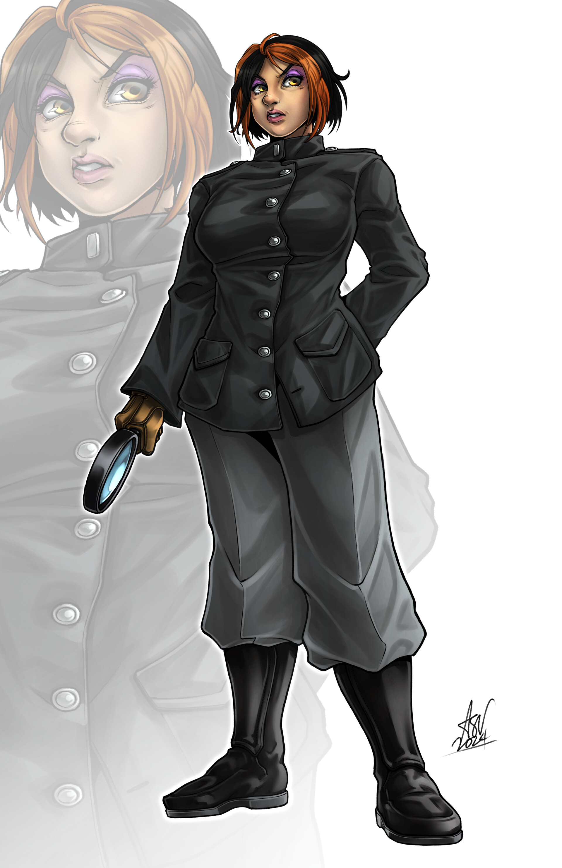 ArtStation - Detective Sandi Phillips (for client)