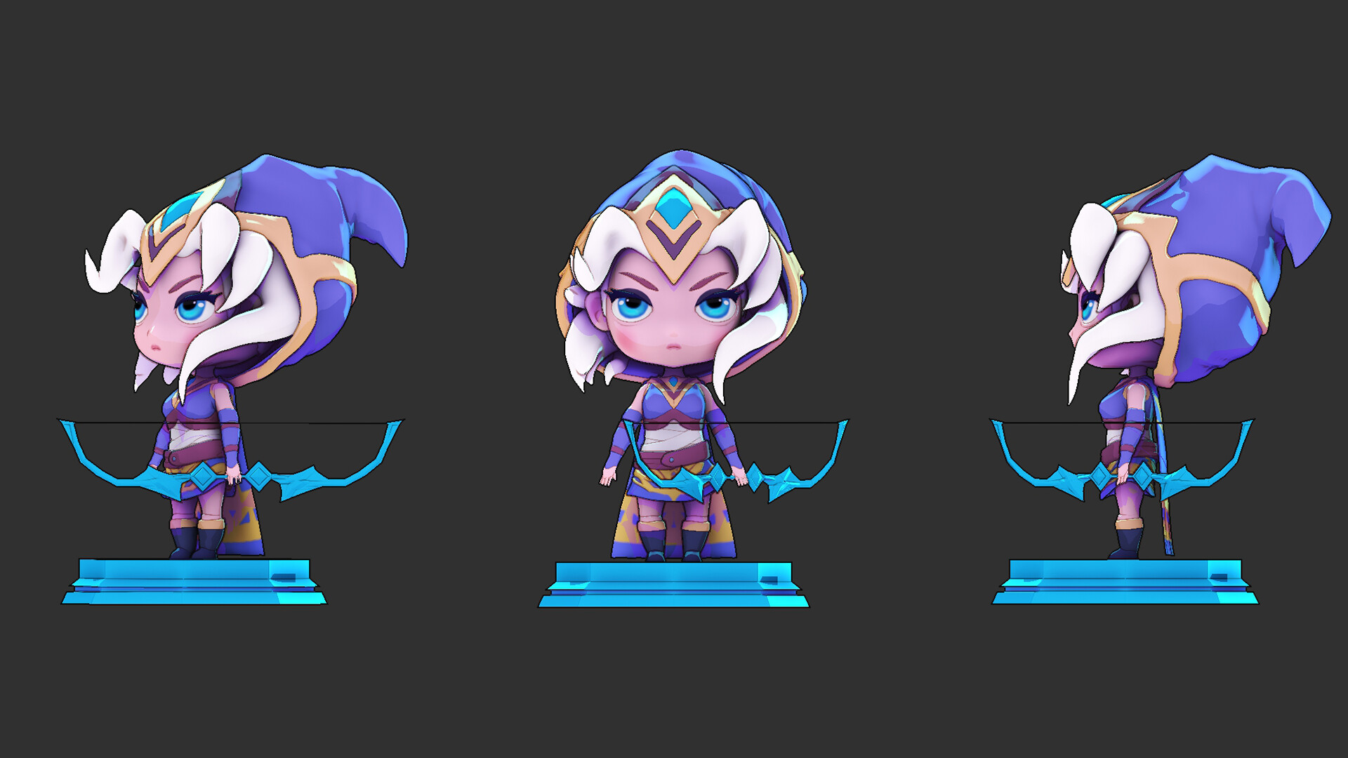 ArtStation - Ashe Chibi