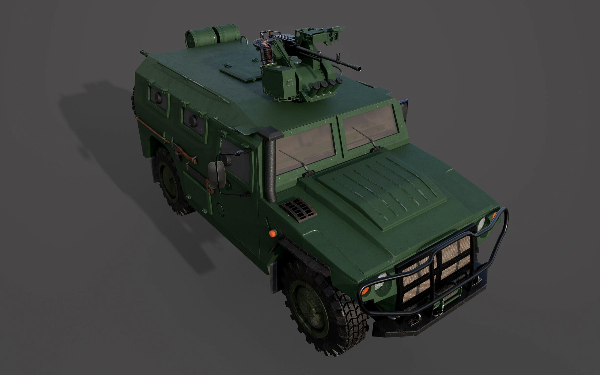 ArtStation - GAZ 233114 Tigr-M with an Arbalet-DM