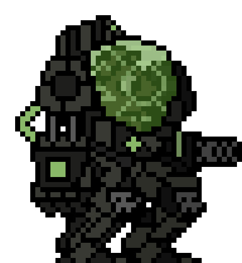 ArtStation - Animated Pixel Art Rat Mech For 2D Sidescroller Game