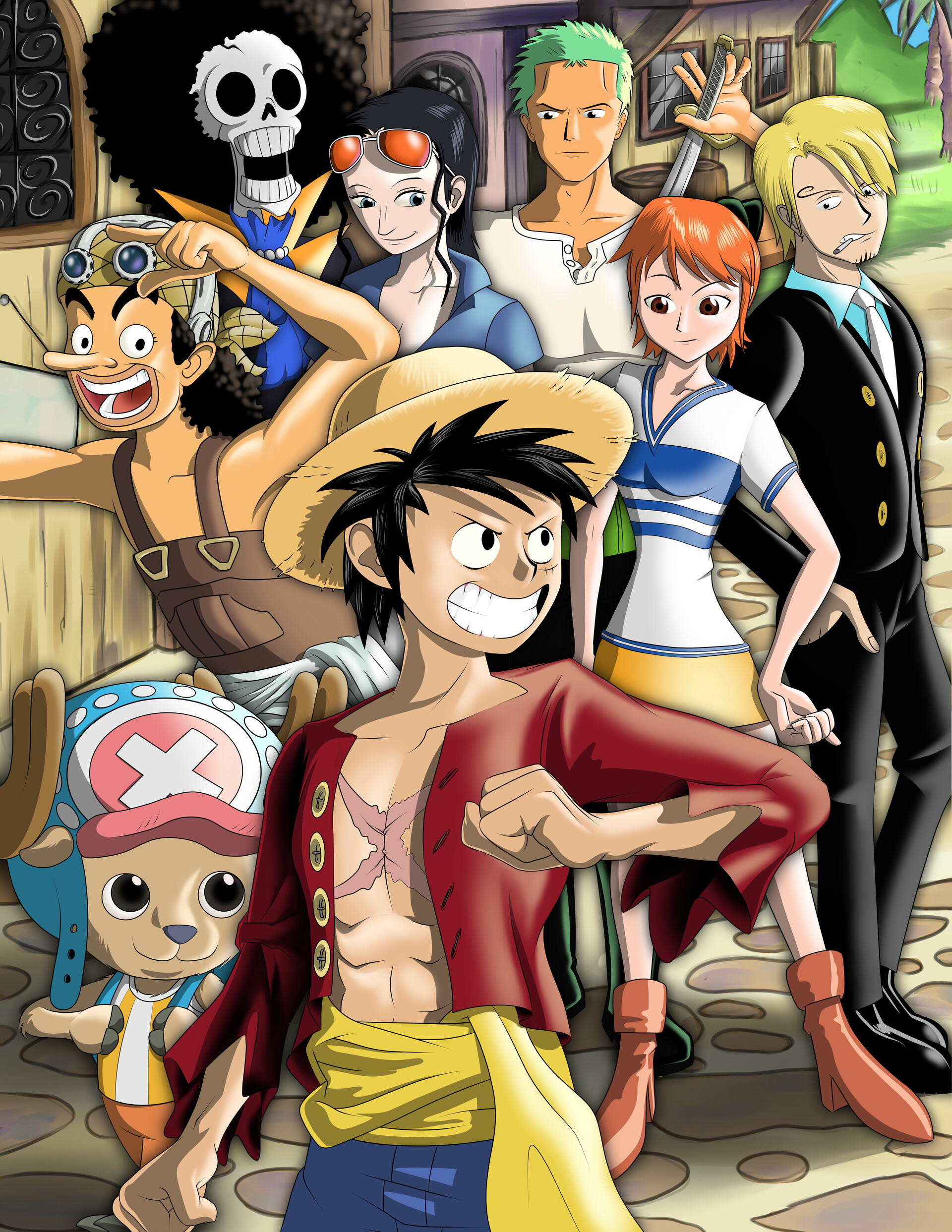 Stancet - The Straw Hat Crew