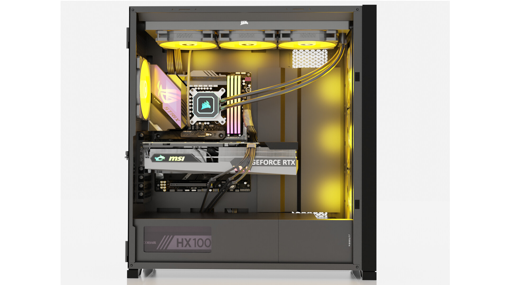 Yolala3D | Y3D - Corsair icue 7000x computer build 3d model