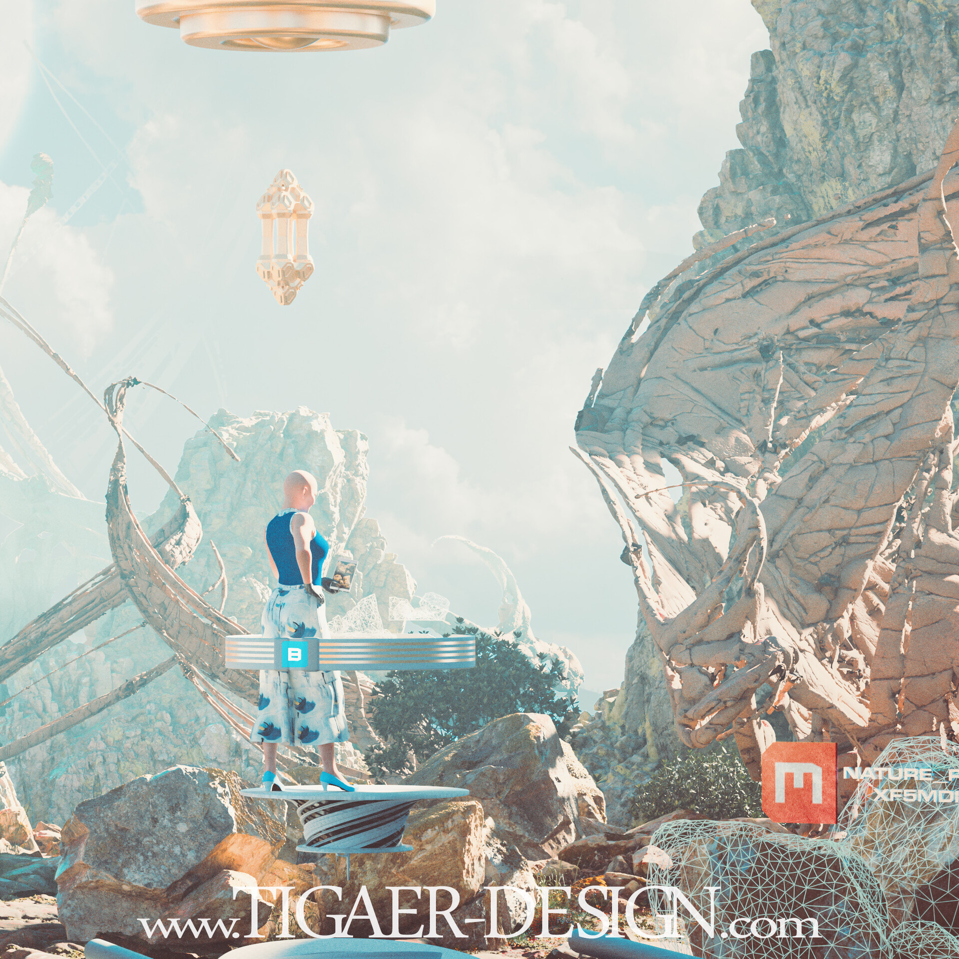 The Art of Christian 'Tigaer' Hecker - We Create Worlds