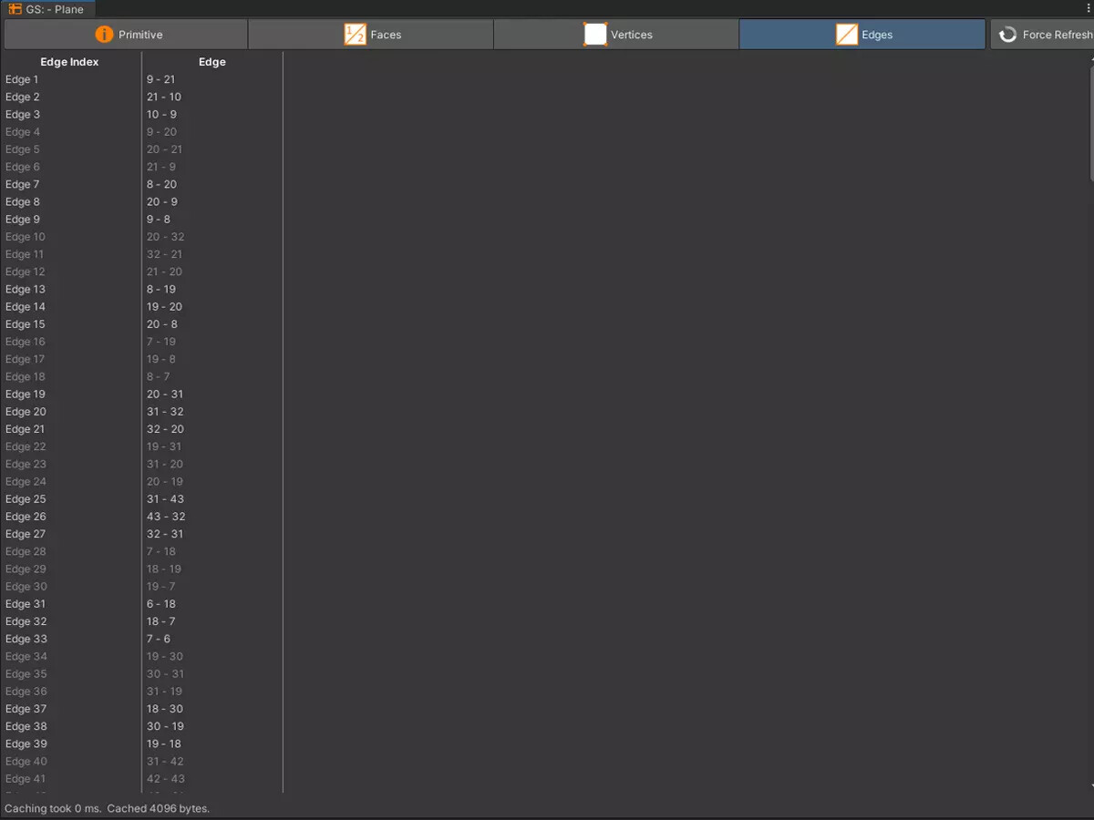 Ismail Burak Cendik - Geometry Spreadsheet - Unity Editor Tool!