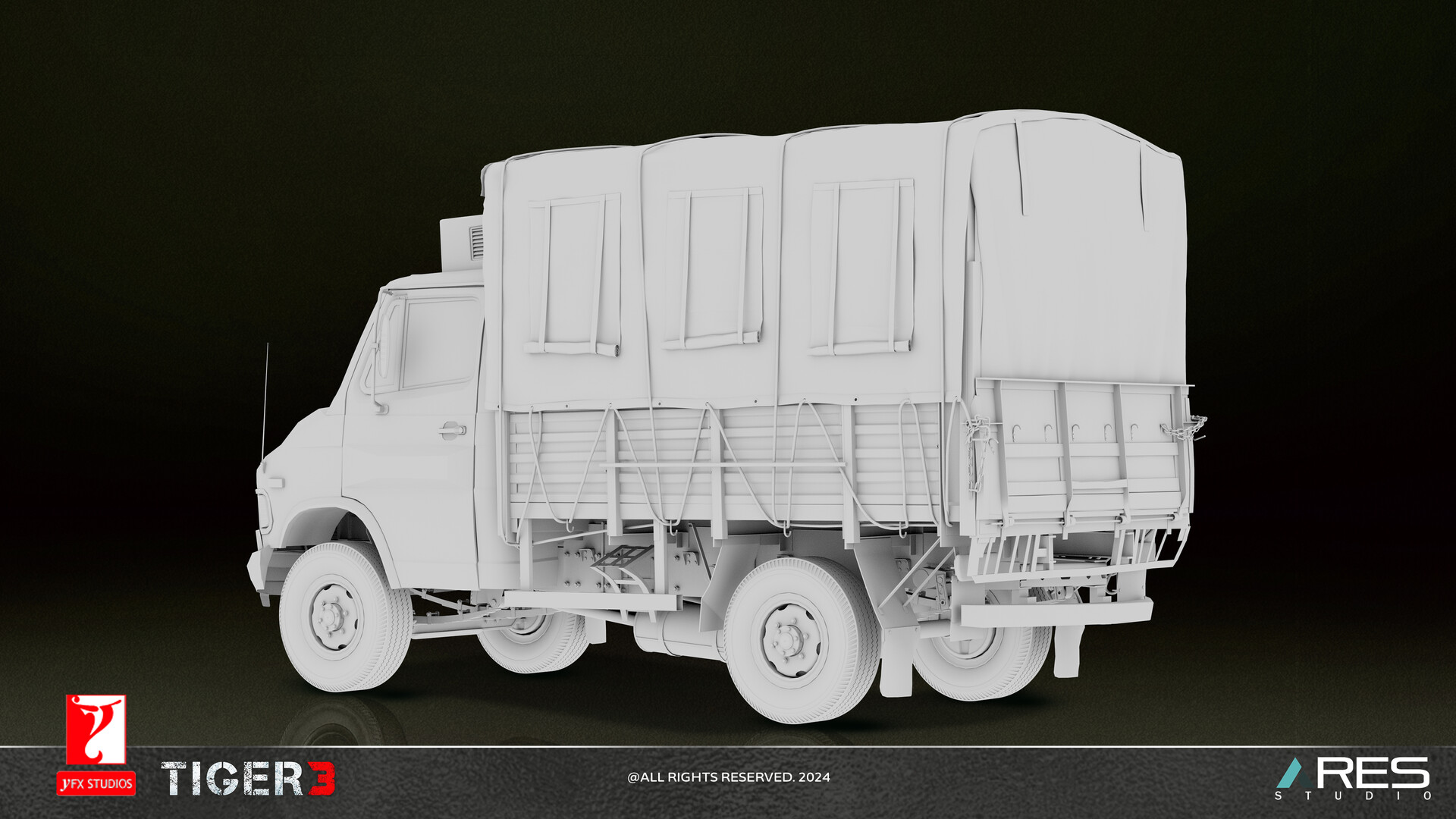 Ares Studio - Tiger 3: Pak Army Truck